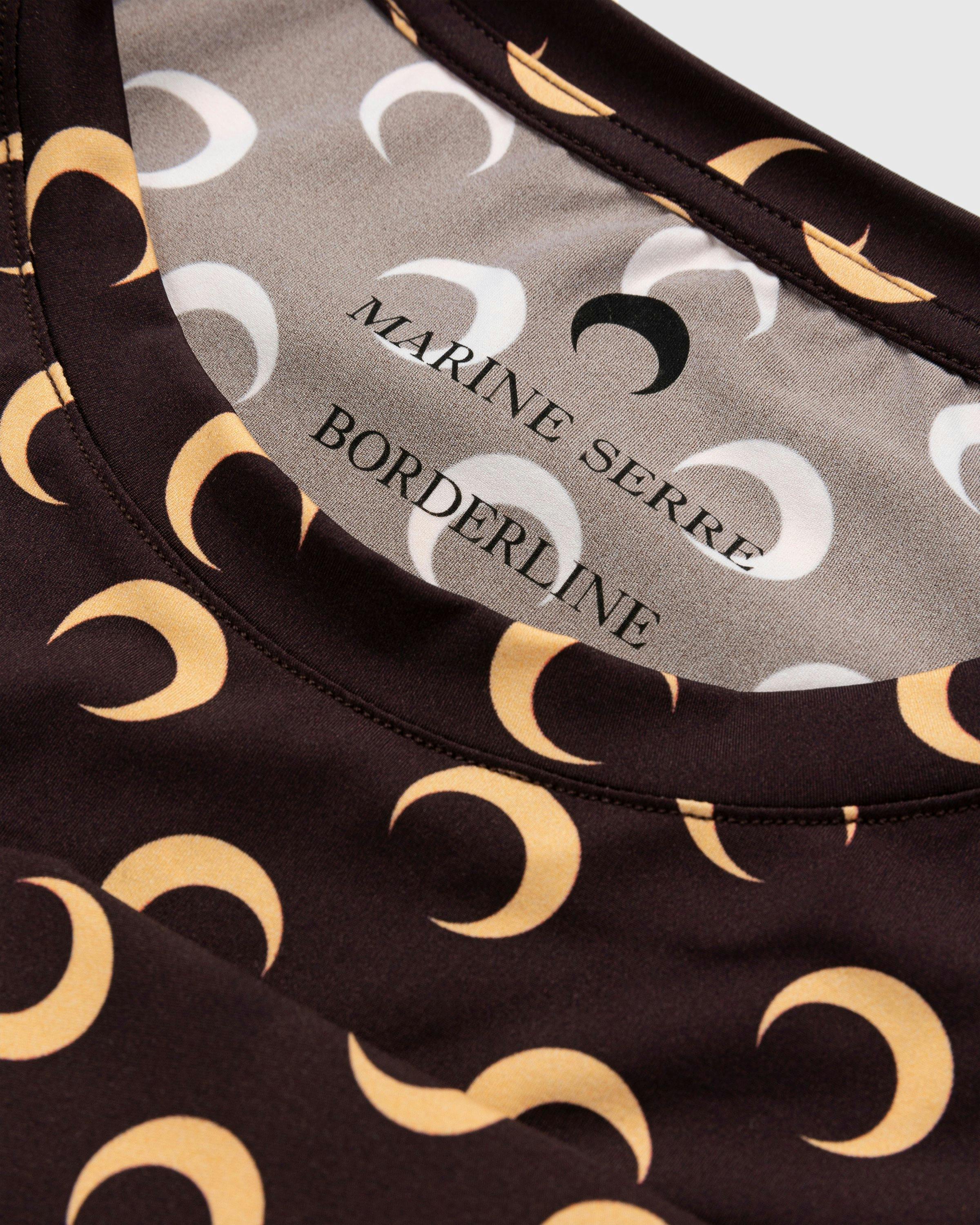 Marine Serre – Large Fit Moon Top Brown | Highsnobiety Shop