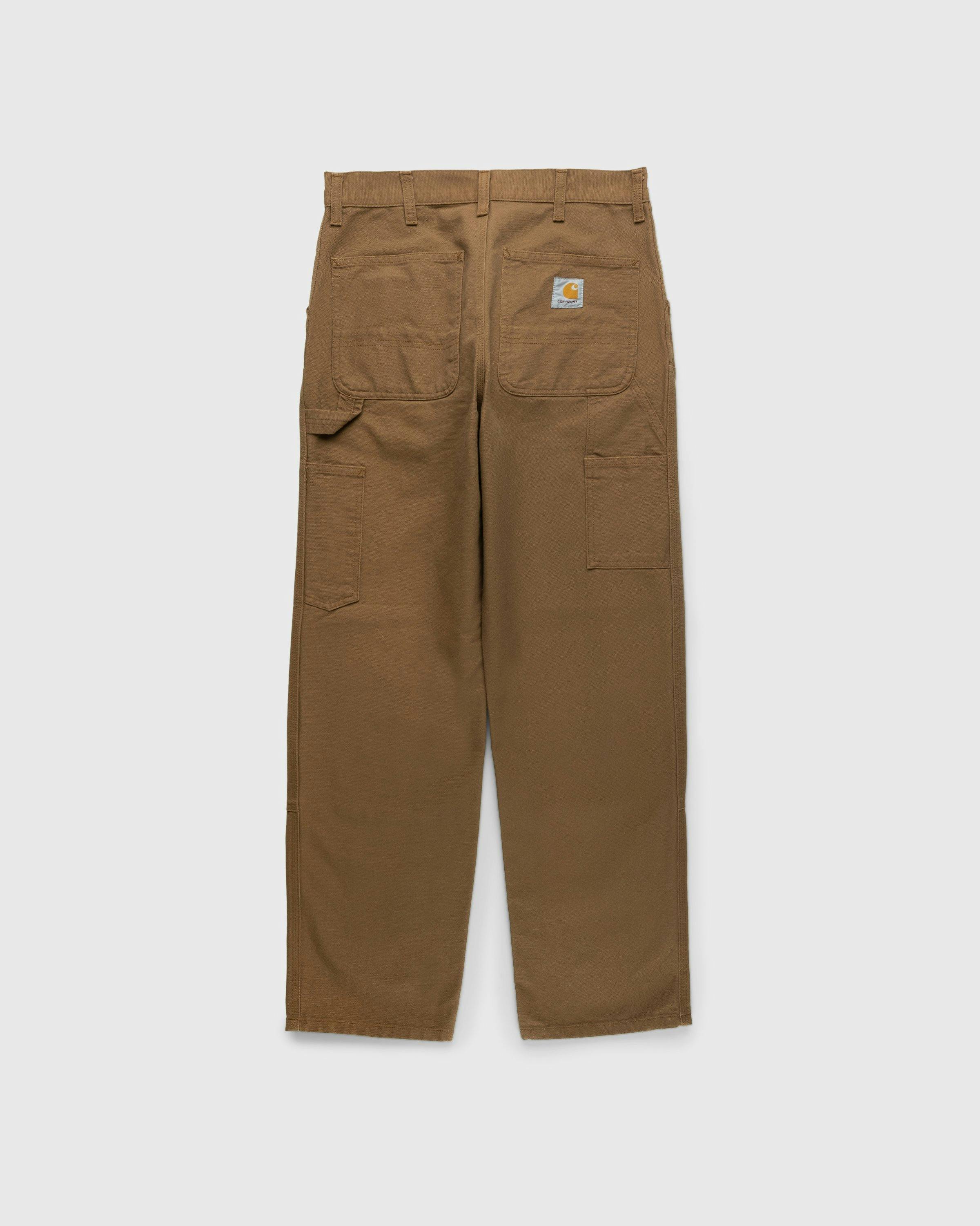 Carhartt WIP – Double Knee Pant Brown | Highsnobiety Shop
