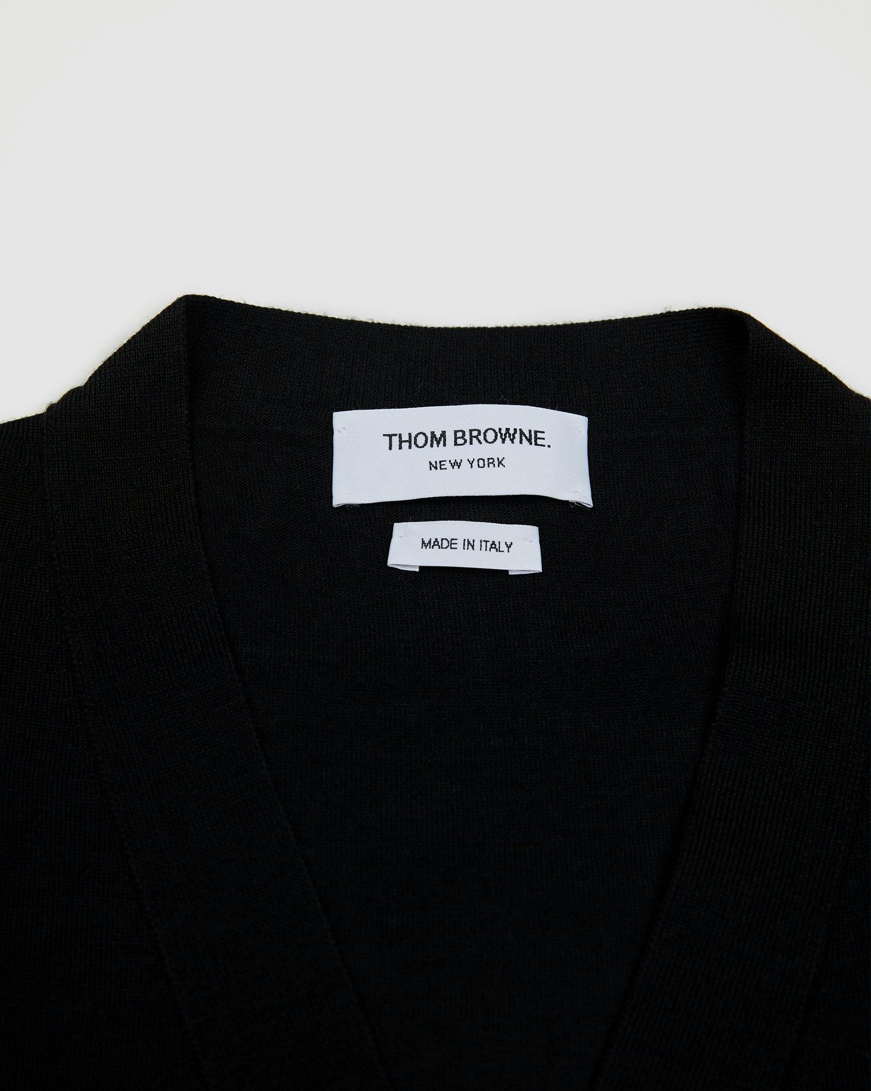 Colette Mon Amour x Thom Browne – Black Heart Cardigan | Highsnobiety Shop