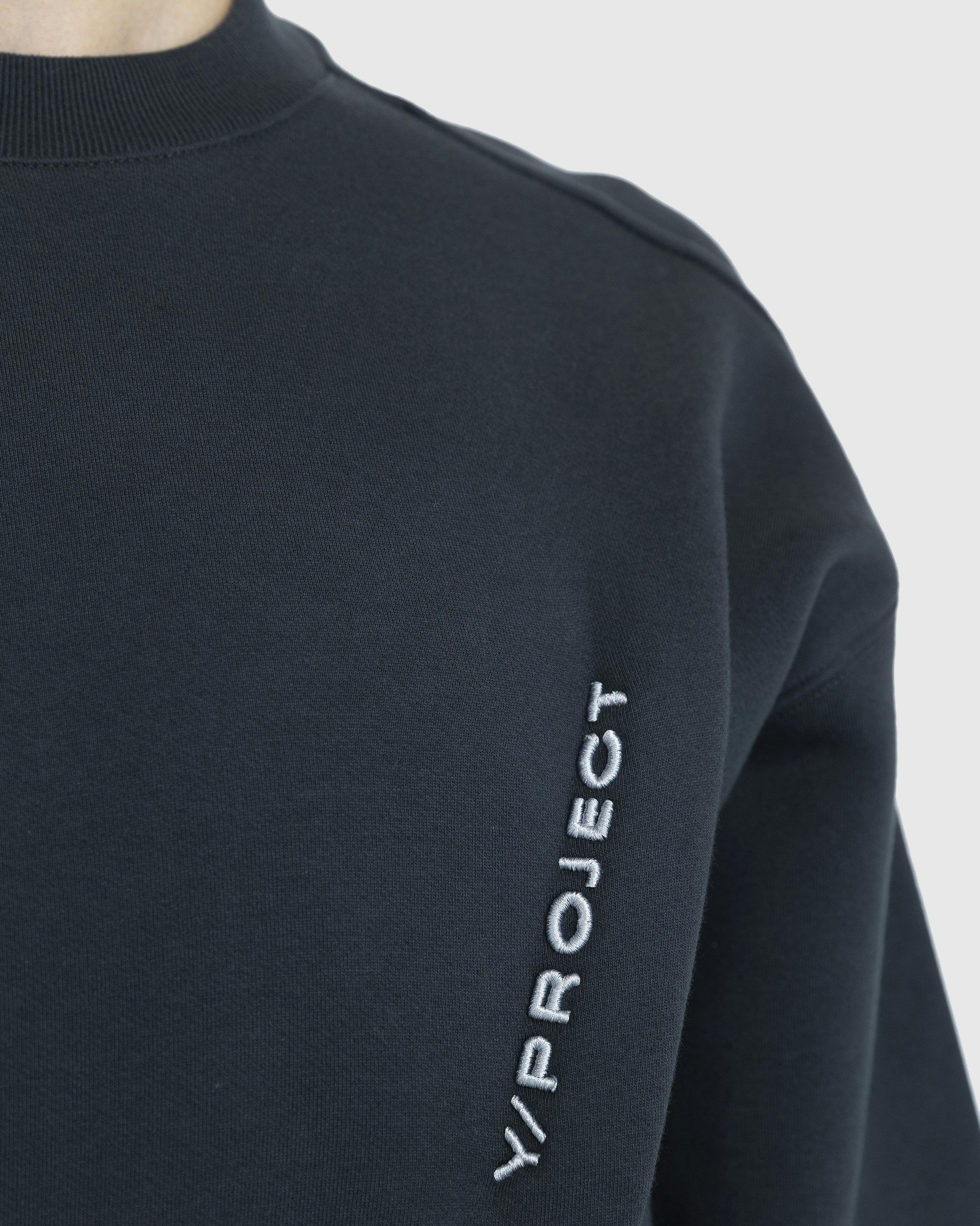 Y/Project – Pinched Logo Sweatshirt Navy | Highsnobiety Shop