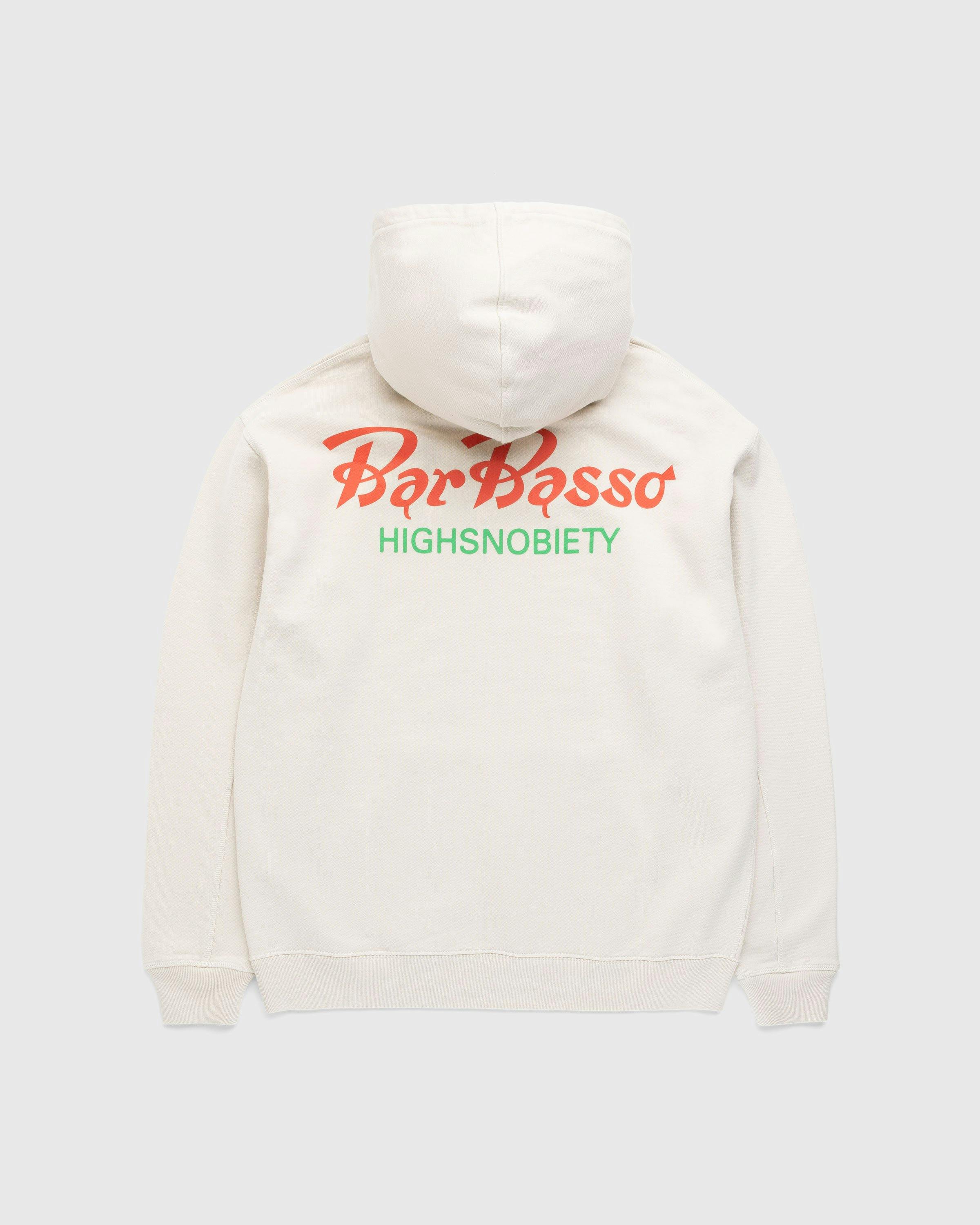 Bar Basso x Highsnobiety – Logo Hoodie Eggshell | Highsnobiety Shop