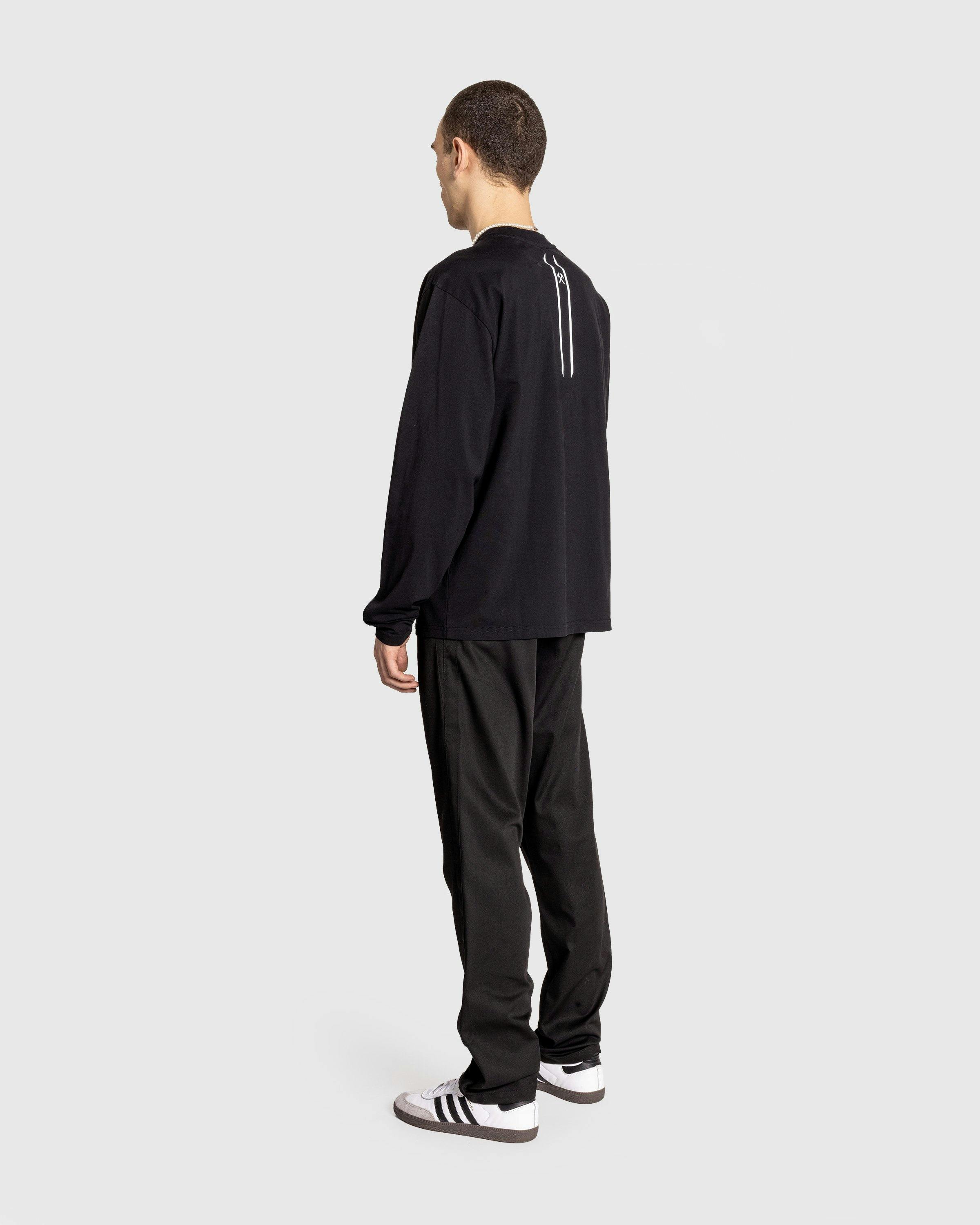 GmbH – Fadir Cotton Mix Twill Trousers Black | Highsnobiety Shop