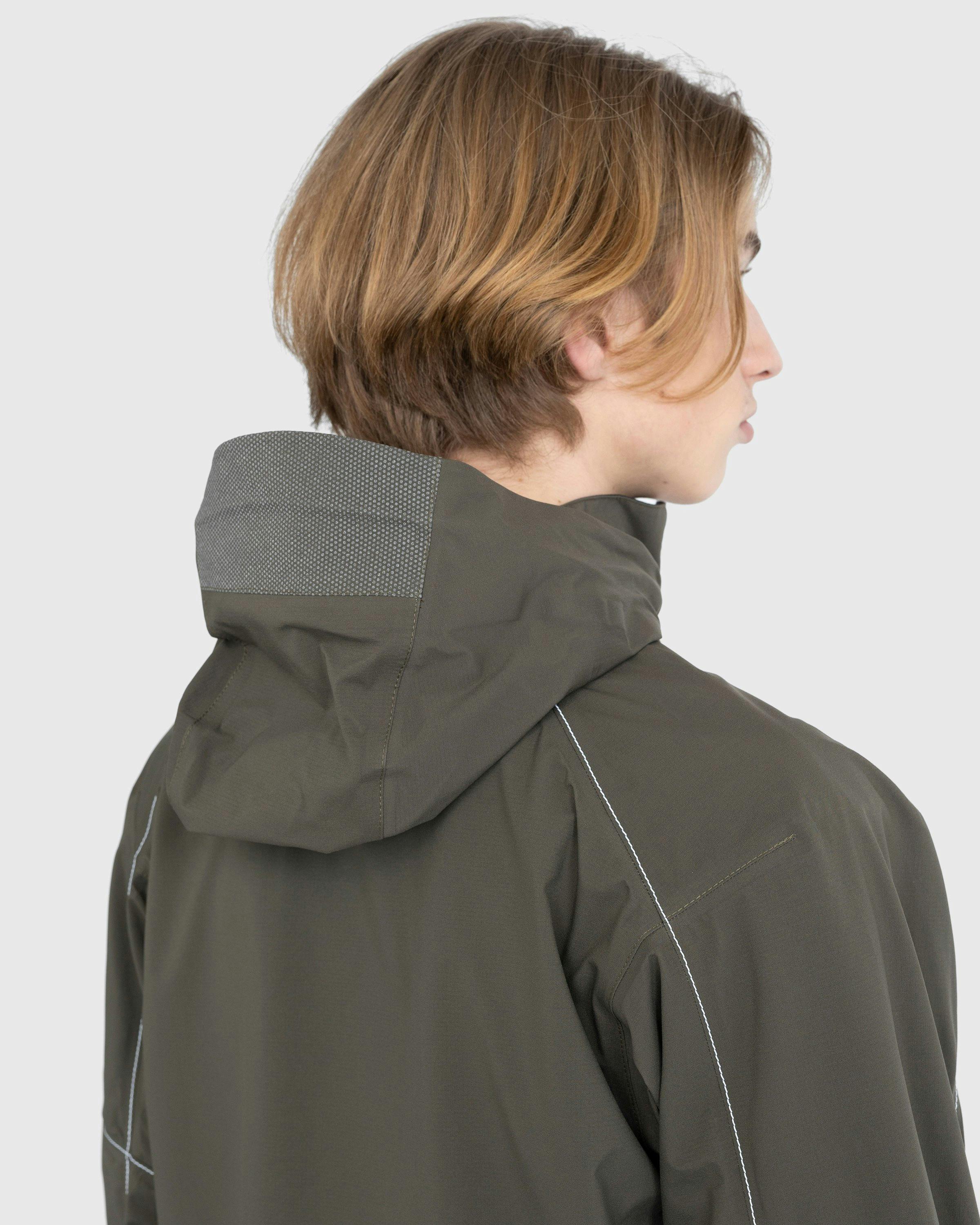 And Wander – Pertex Shield Rain Jacket Khaki | Highsnobiety Shop