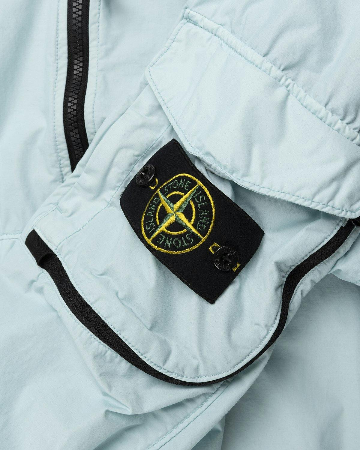 Stone Island – 40632 Nylon Shell Jacket Aqua | Highsnobiety Shop