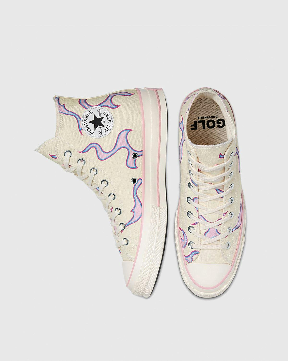 Converse x GOLF WANG – Chuck 70 Flames Pastel Yellow | Highsnobiety Shop