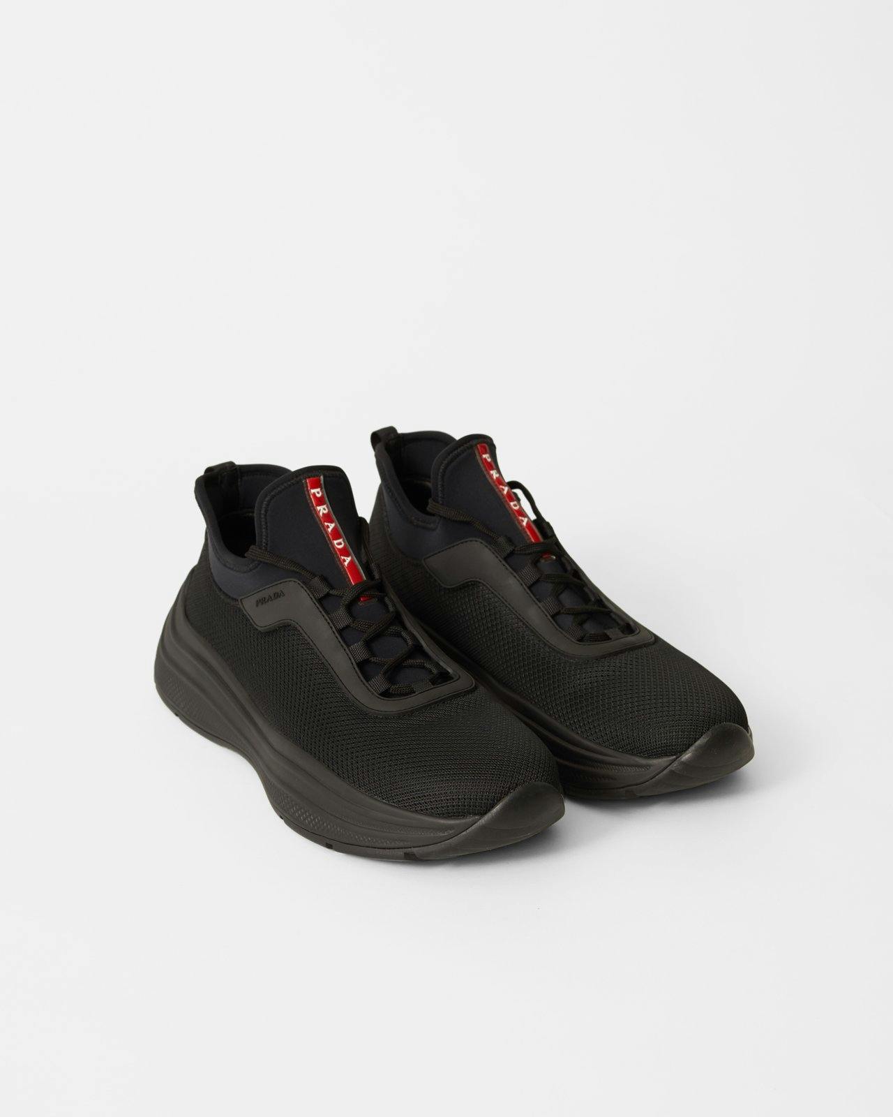 Prada – Mesh Runner Black | Highsnobiety Shop