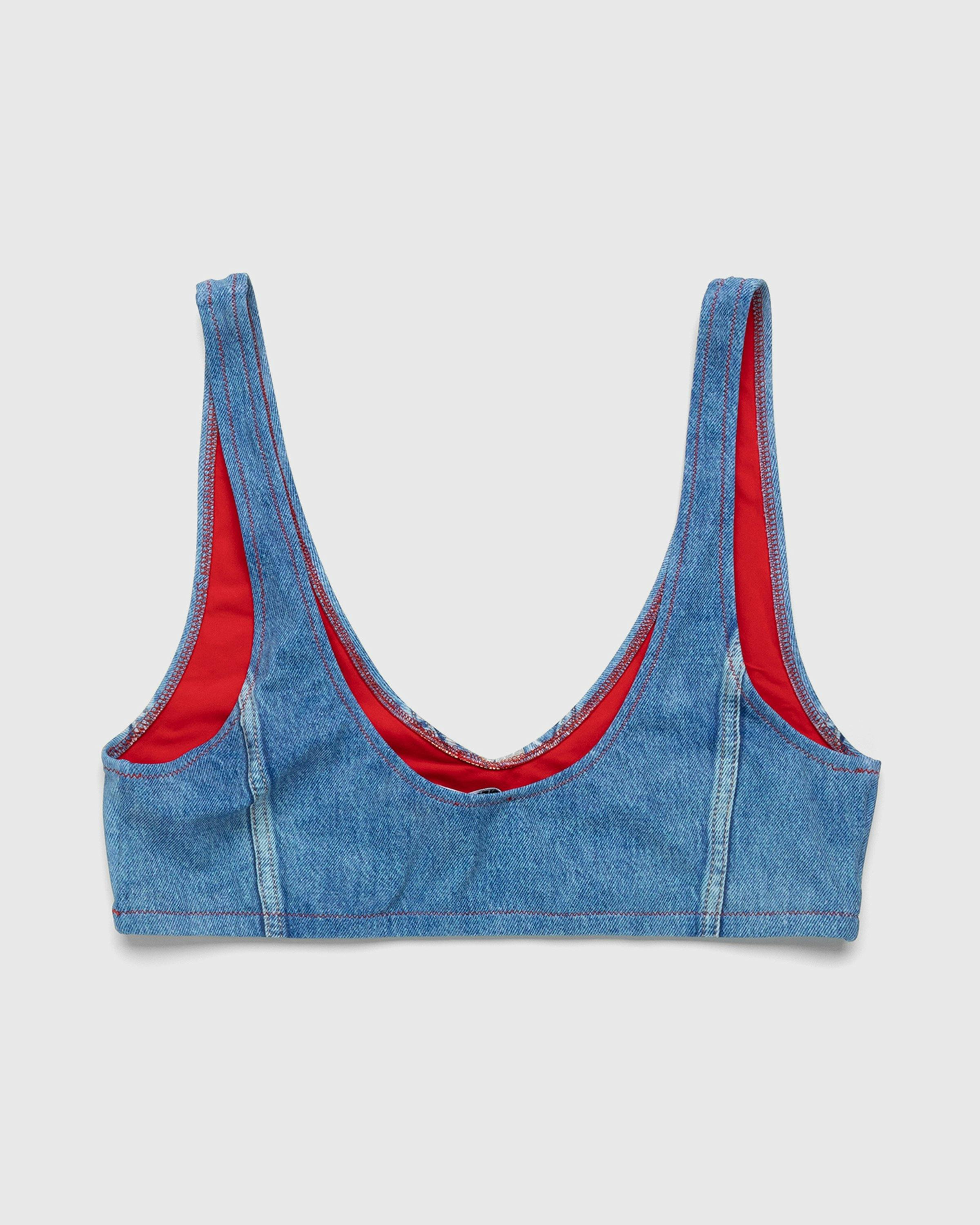 Diesel – Faux Denim Top Blue | Highsnobiety Shop