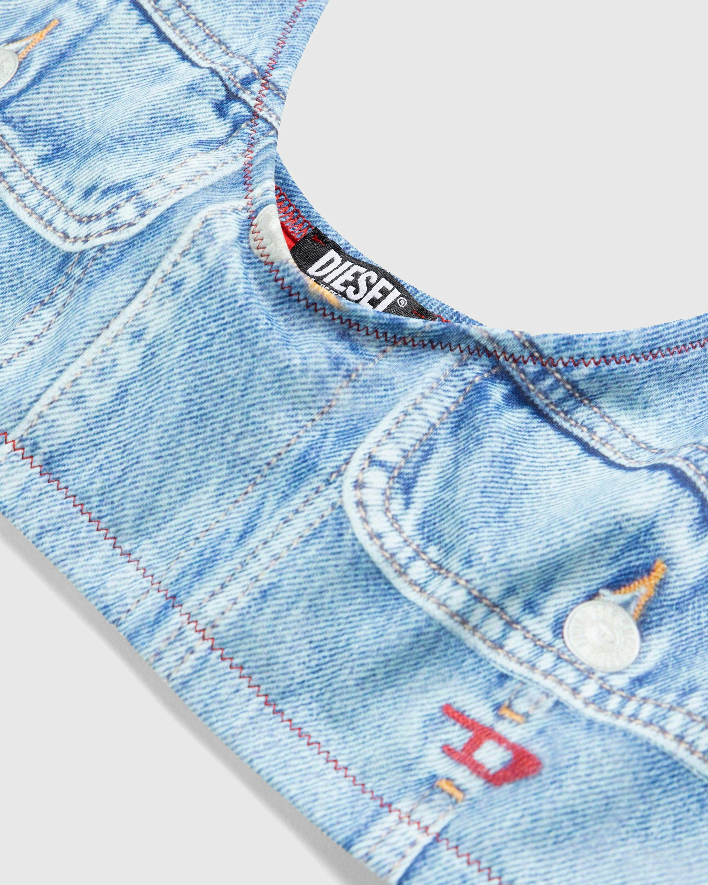 Diesel – Faux Denim Top Blue | Highsnobiety Shop