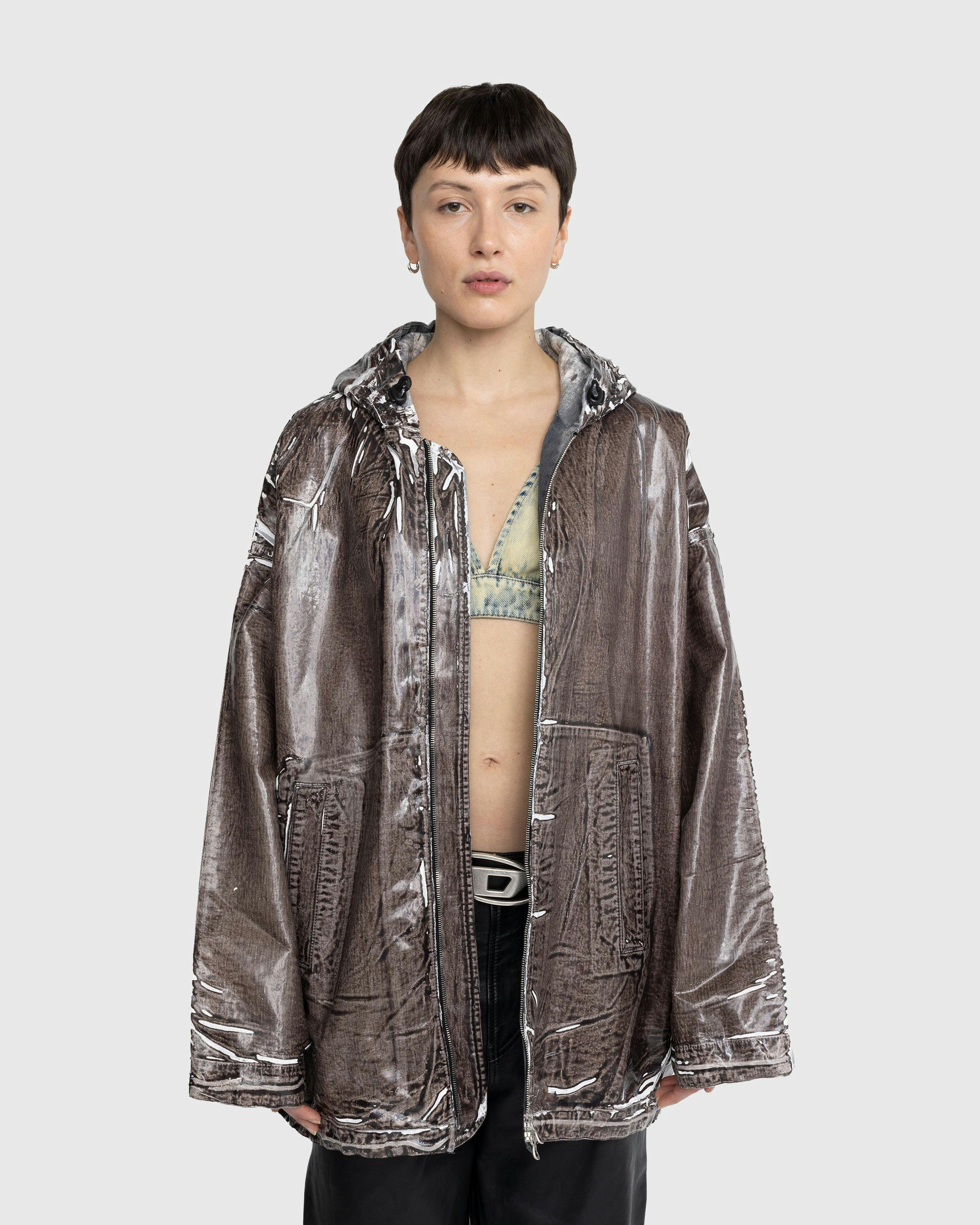 Diesel – D-Spark-Fsc Hooded Jacket Brown | Highsnobiety Shop