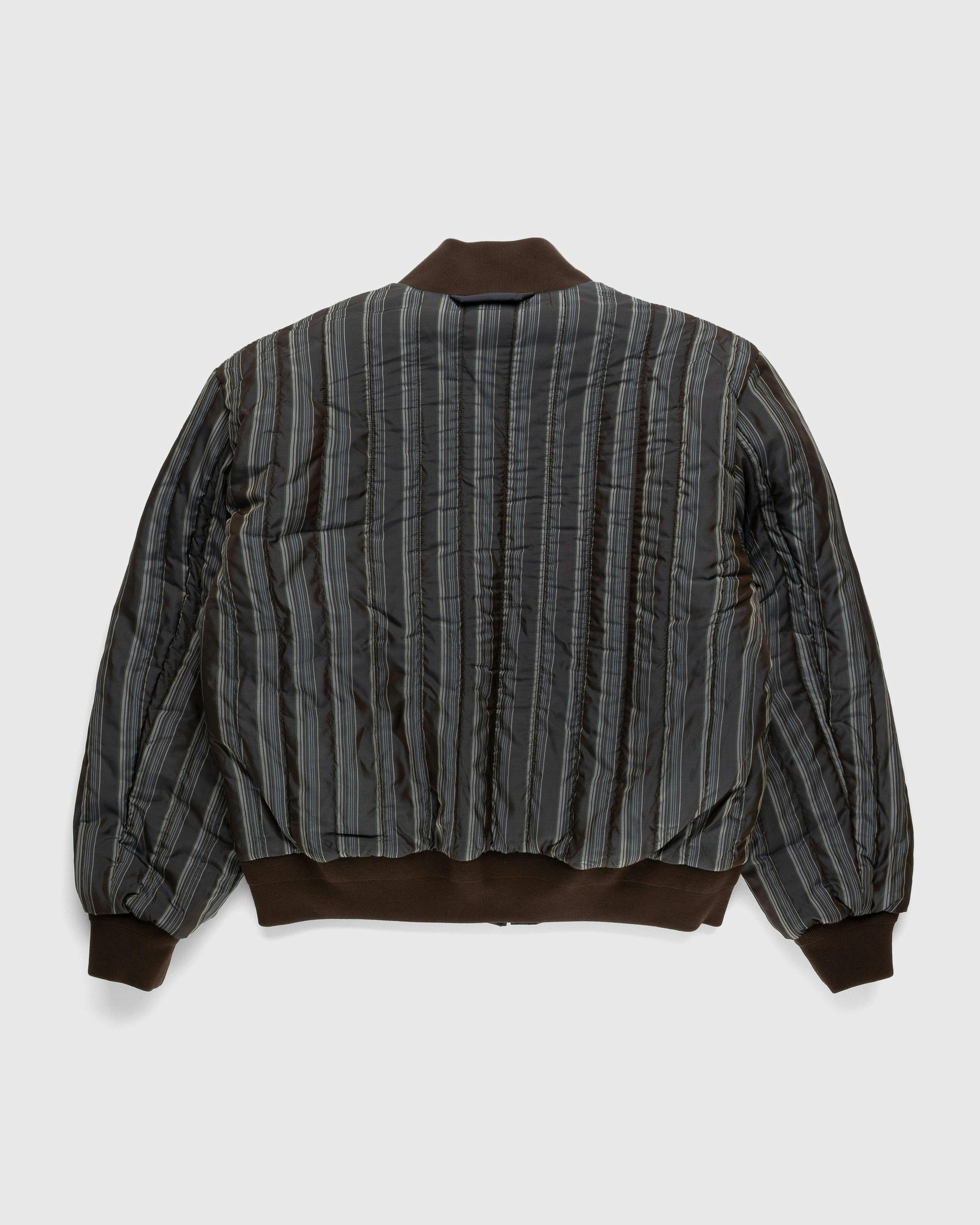 Acne Studios – Reversible Patch Bomber Jacket Anthracite Grey ...