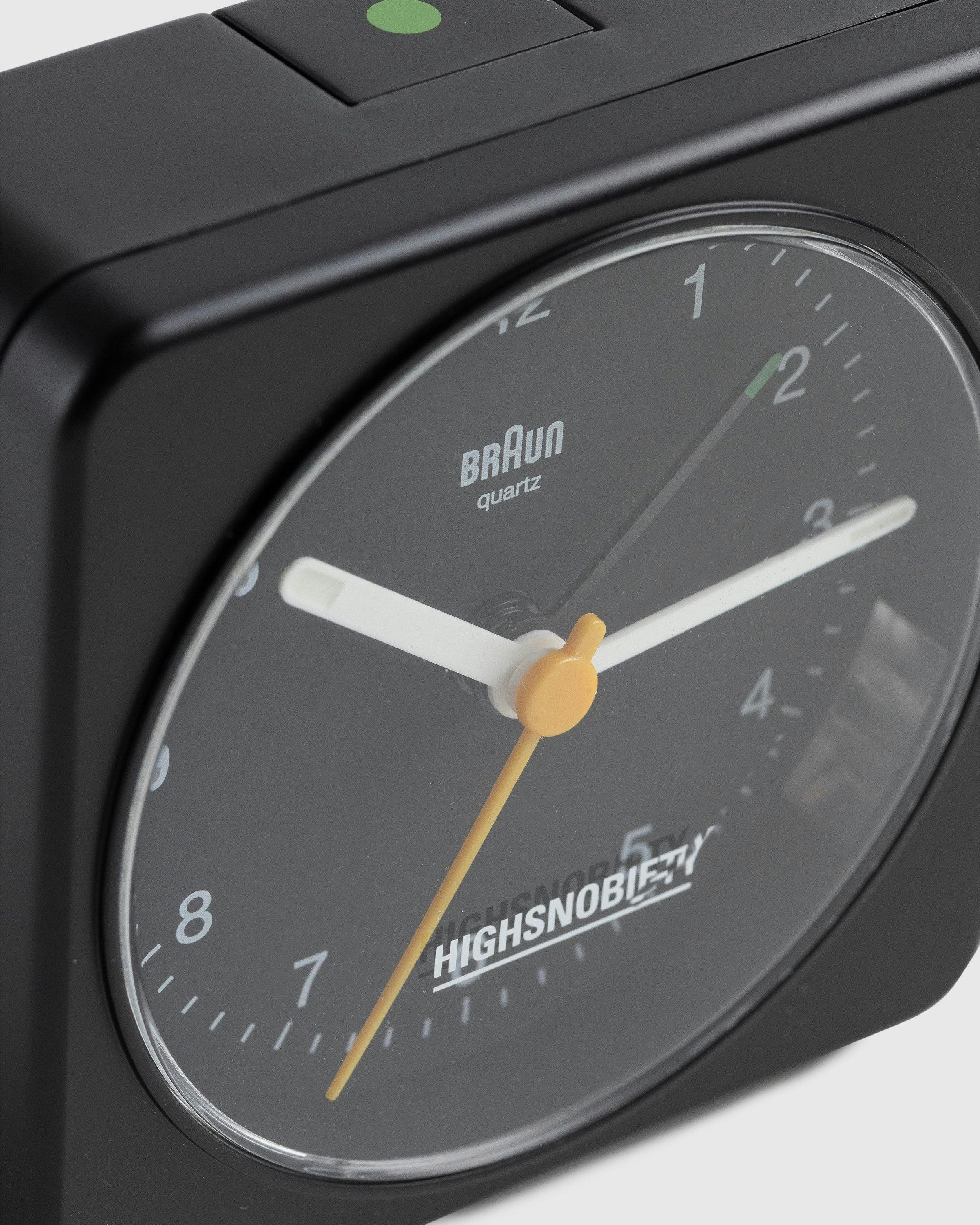 BRAUN x Highsnobiety – BC03 Classic Analogue Alarm Clock Black ...