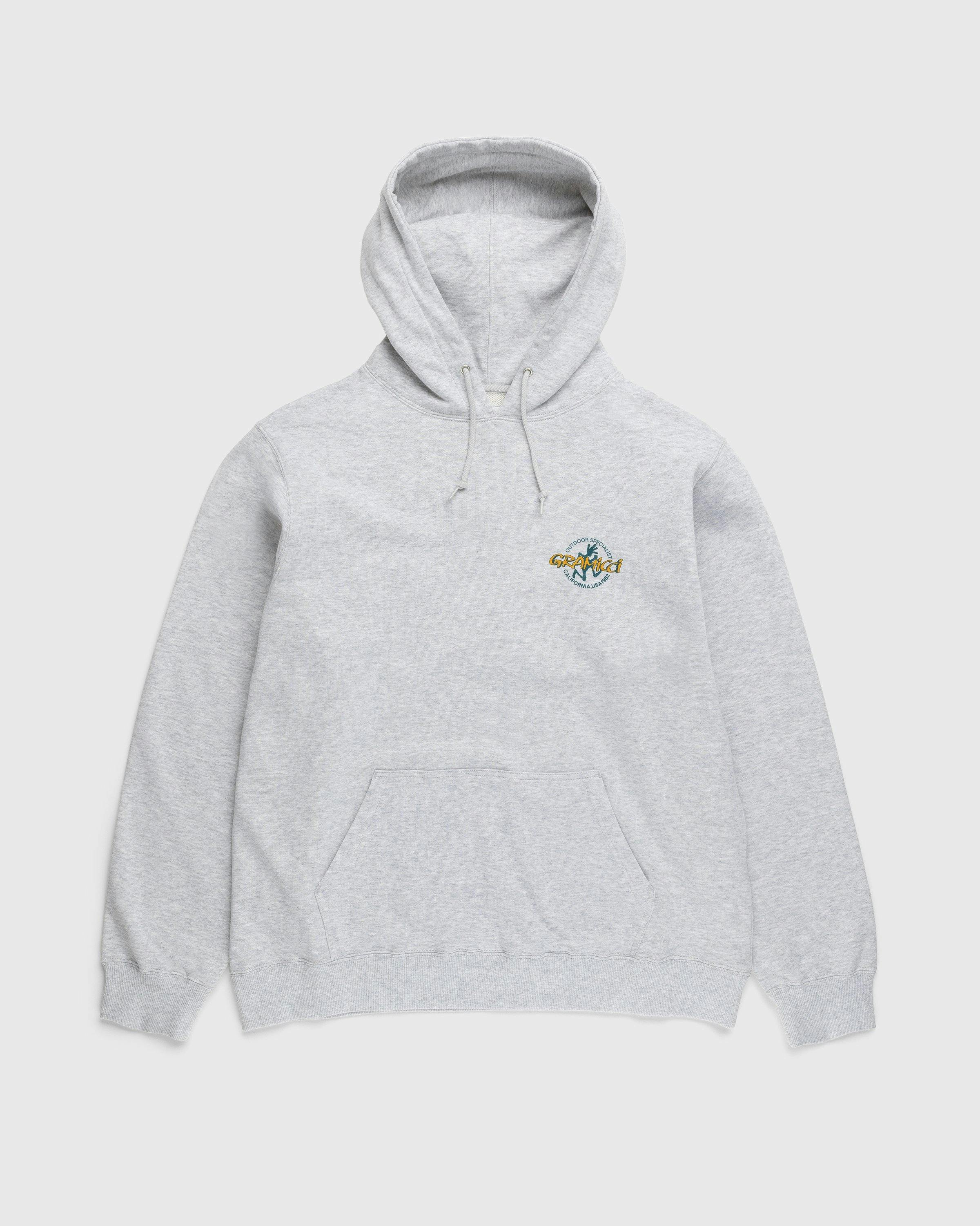 Gramicci – Running Man Hoodie Grey | Highsnobiety Shop