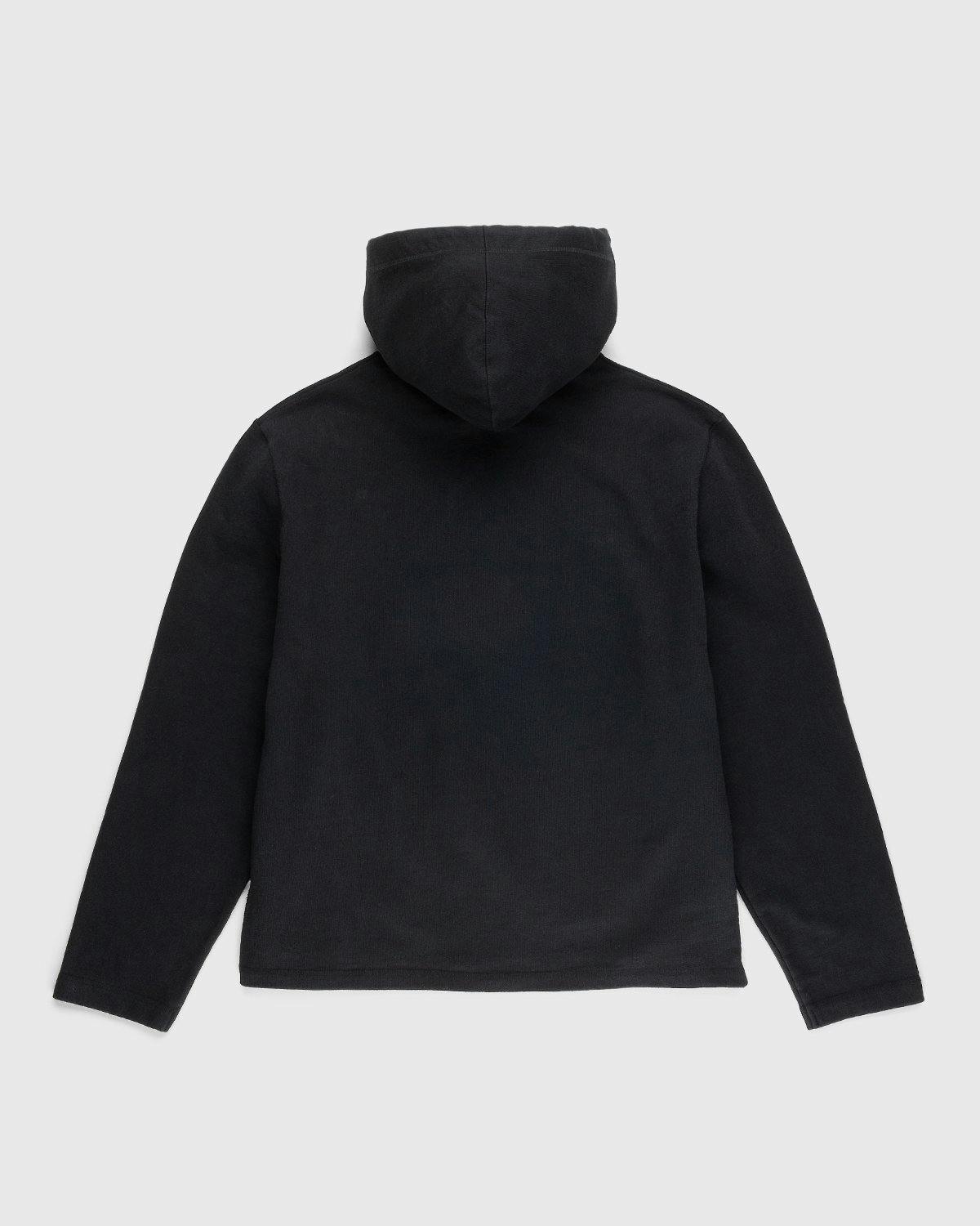 Our Legacy – Maverick Skull Loose Hoodie Black | Highsnobiety Shop