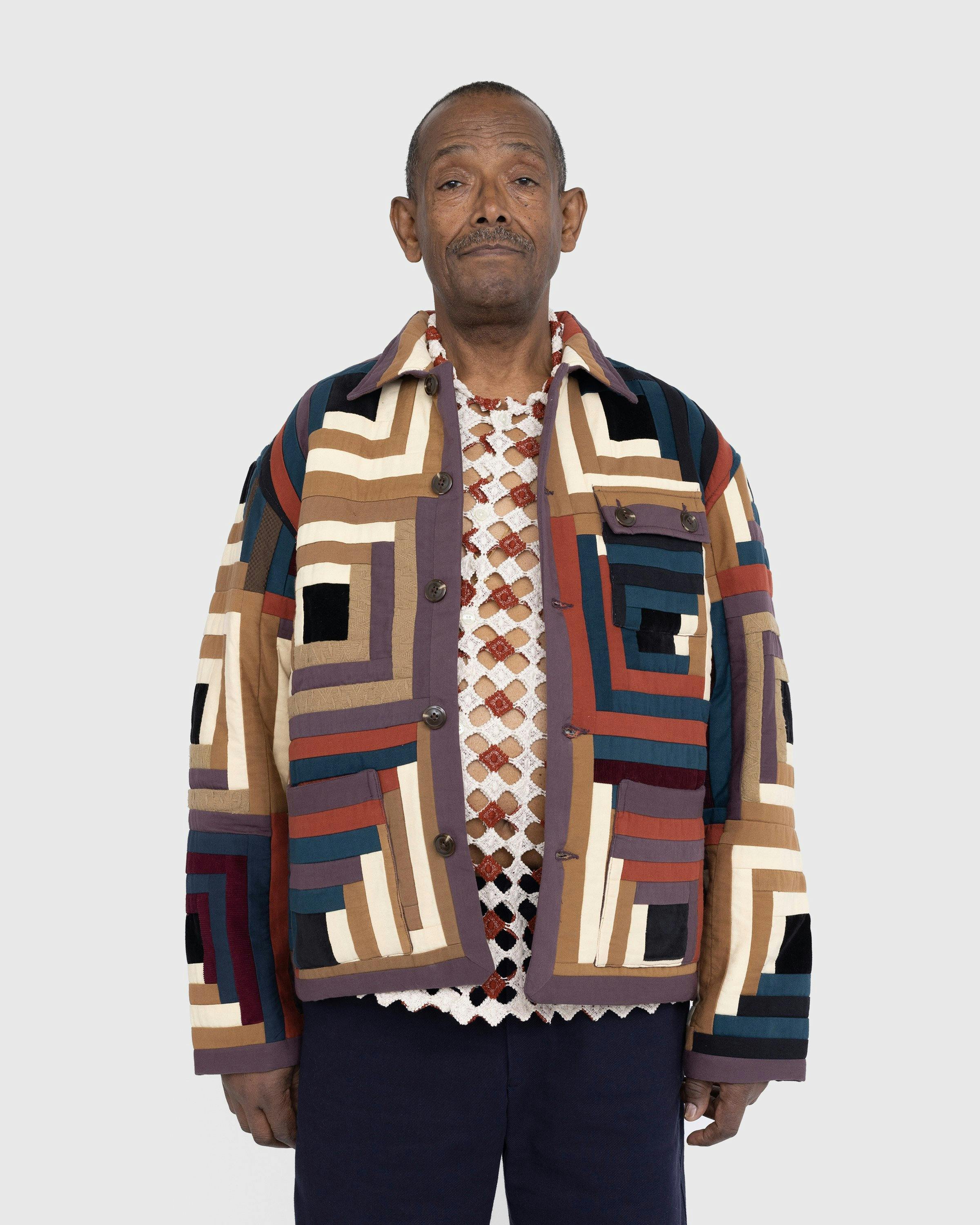 Bode – Log Cabin Quilted Workwear Jacket Multi | Highsnobiety Shop