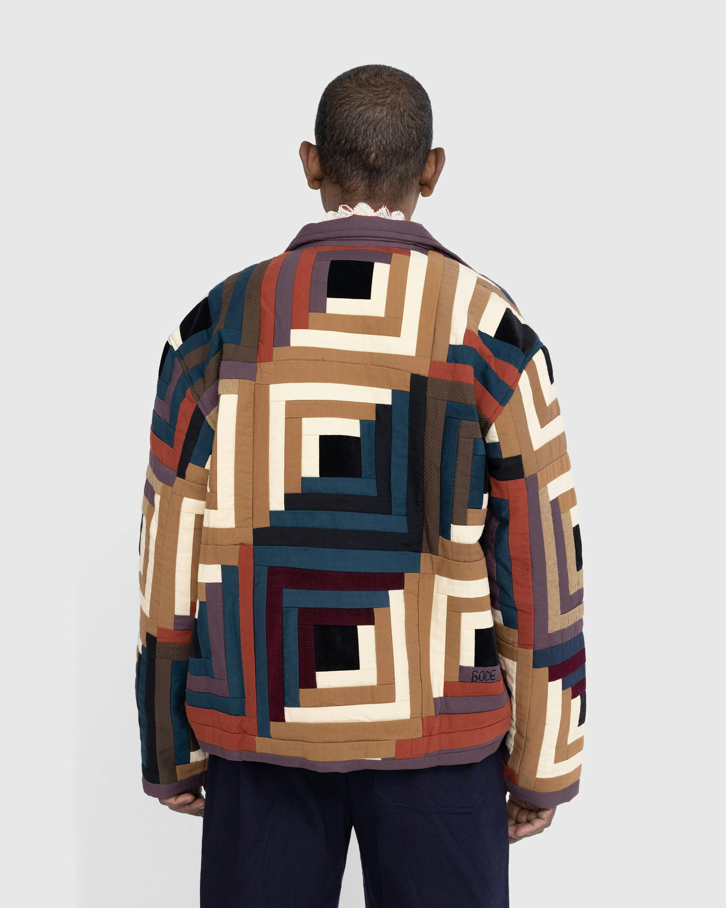Bode – Log Cabin Quilted Workwear Jacket Multi | Highsnobiety Shop