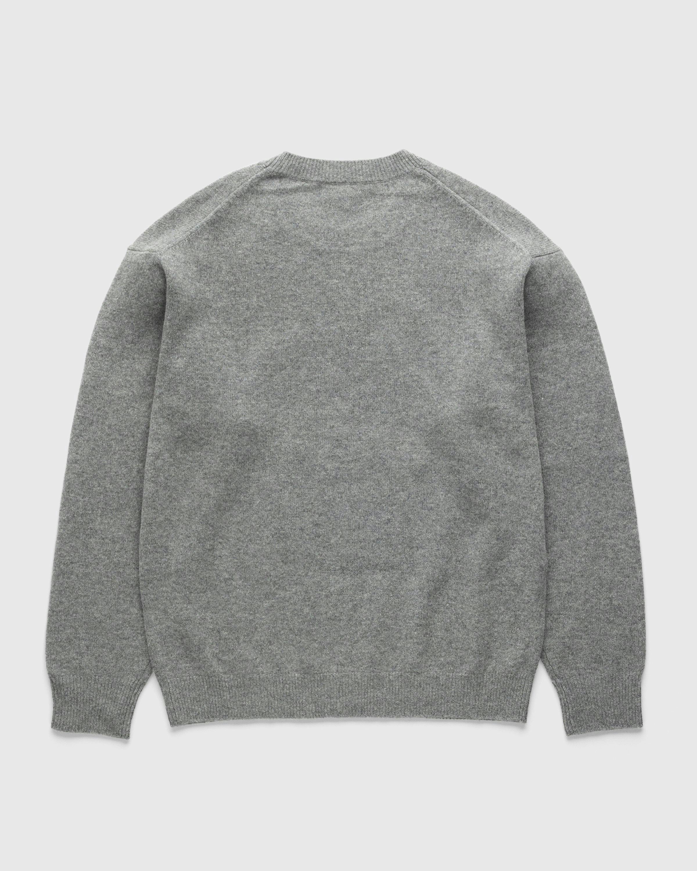 Kenzo – Boke Flower Merino Wool Sweater Middle Grey | Highsnobiety Shop