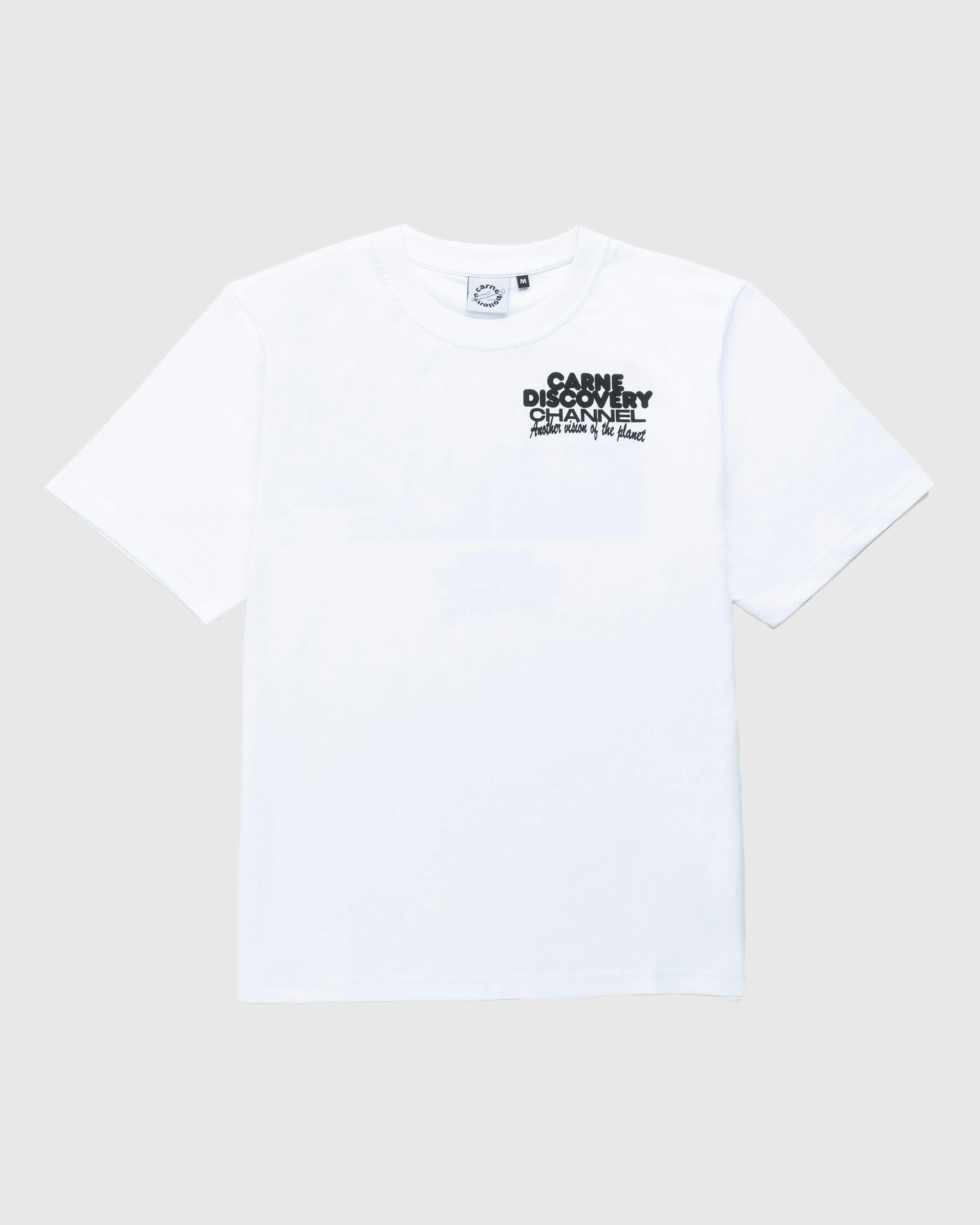 Carne Bollente – Carne Discovery Channel T-Shirt White | Highsnobiety Shop