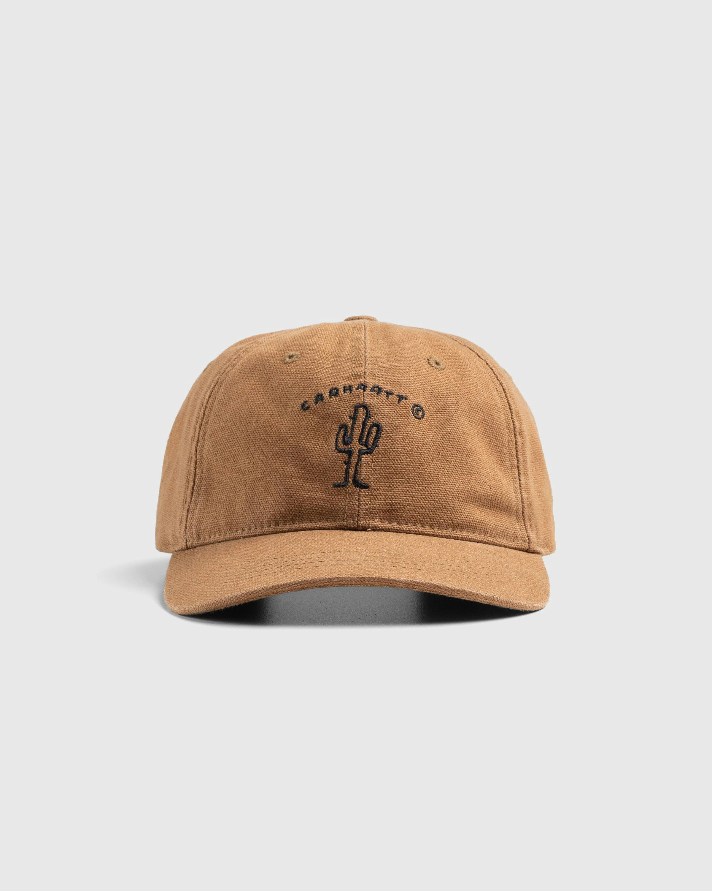 Carhartt WIP – New Frontier Cap Brown | Highsnobiety Shop