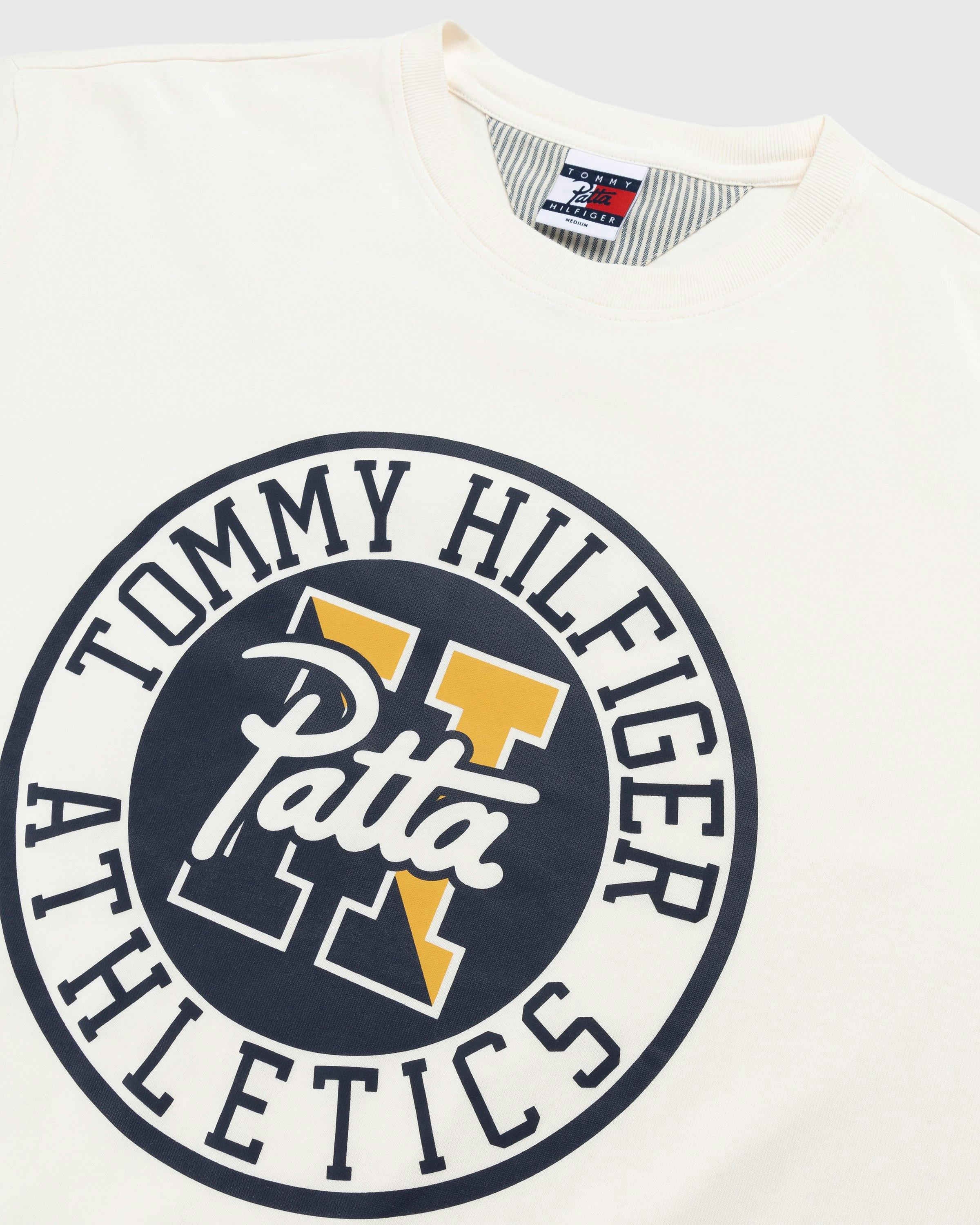 Patta x Tommy Hilfiger – Athletics T-Shirt Ancient White | Highsnobiety ...