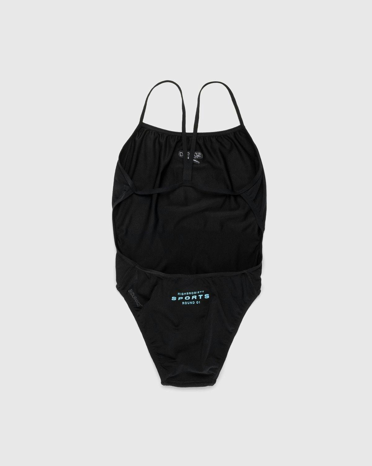 Speedo x Highsnobiety – HS Sports Focus One-Piece Swimsuit Black ...