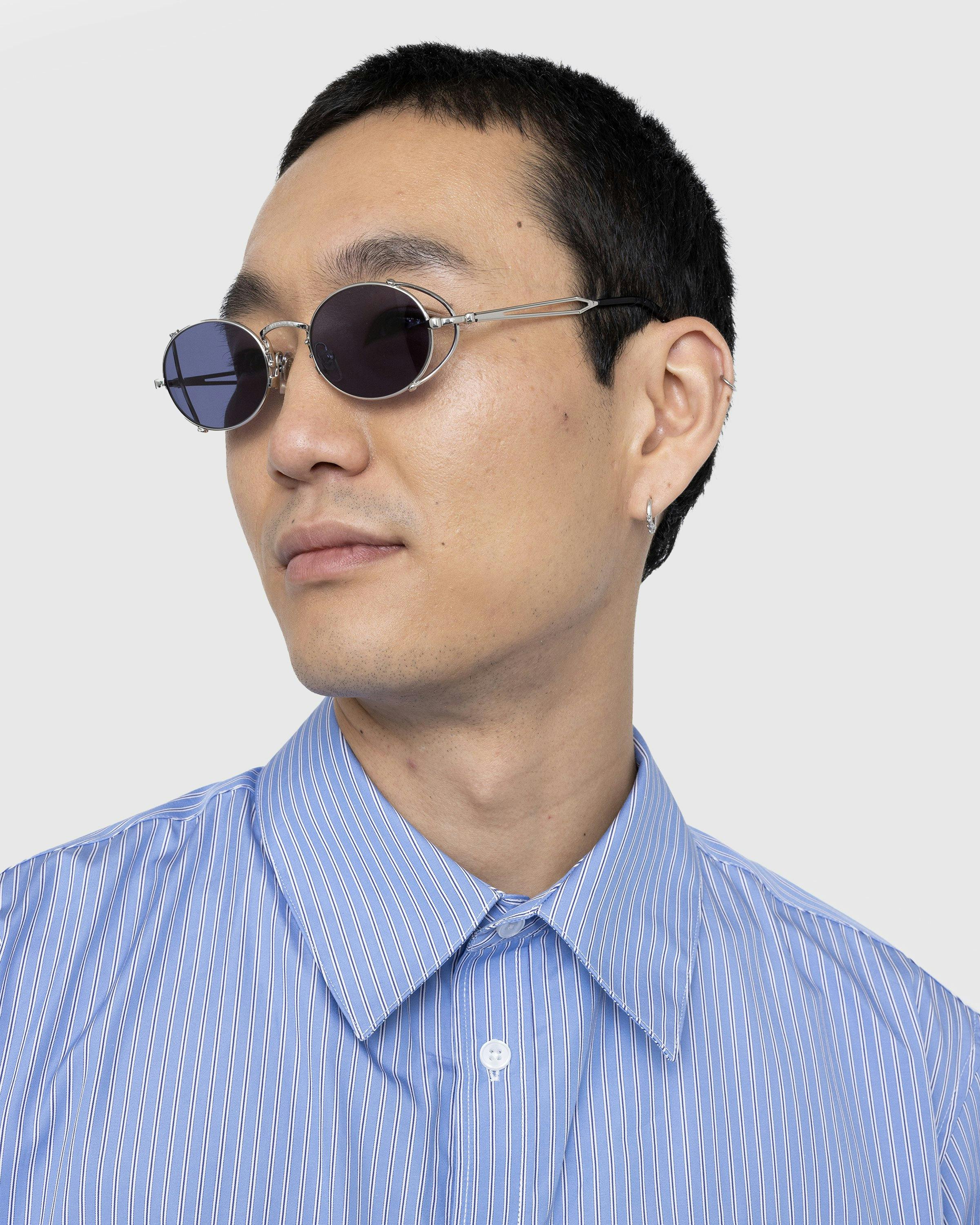 Jean Paul Gaultier x Burna Boy – 55-3175 Arceau Sunglasses Silver | Highsnobiety Shop