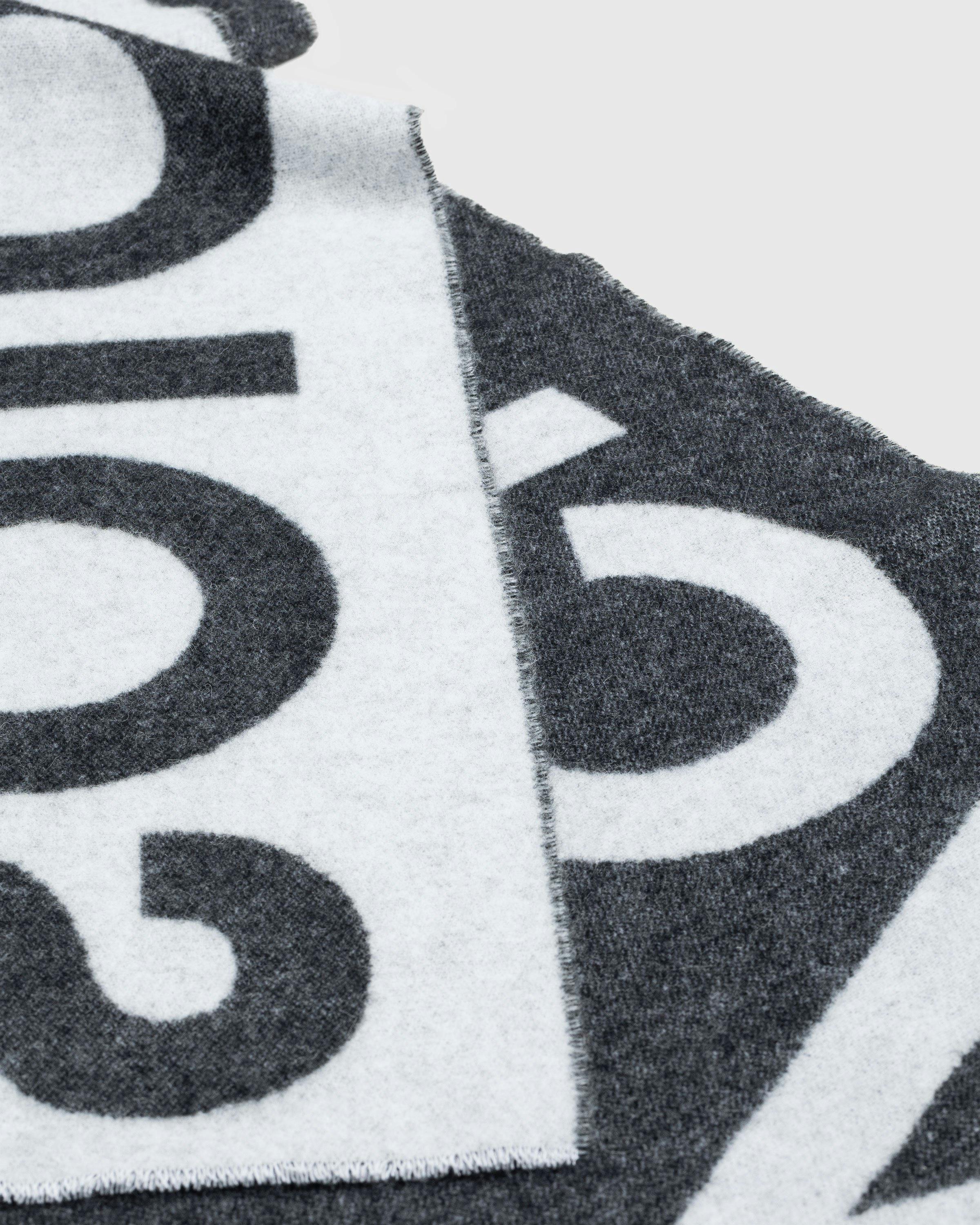 Acne Studios – Logo Scarf Grey | Highsnobiety Shop
