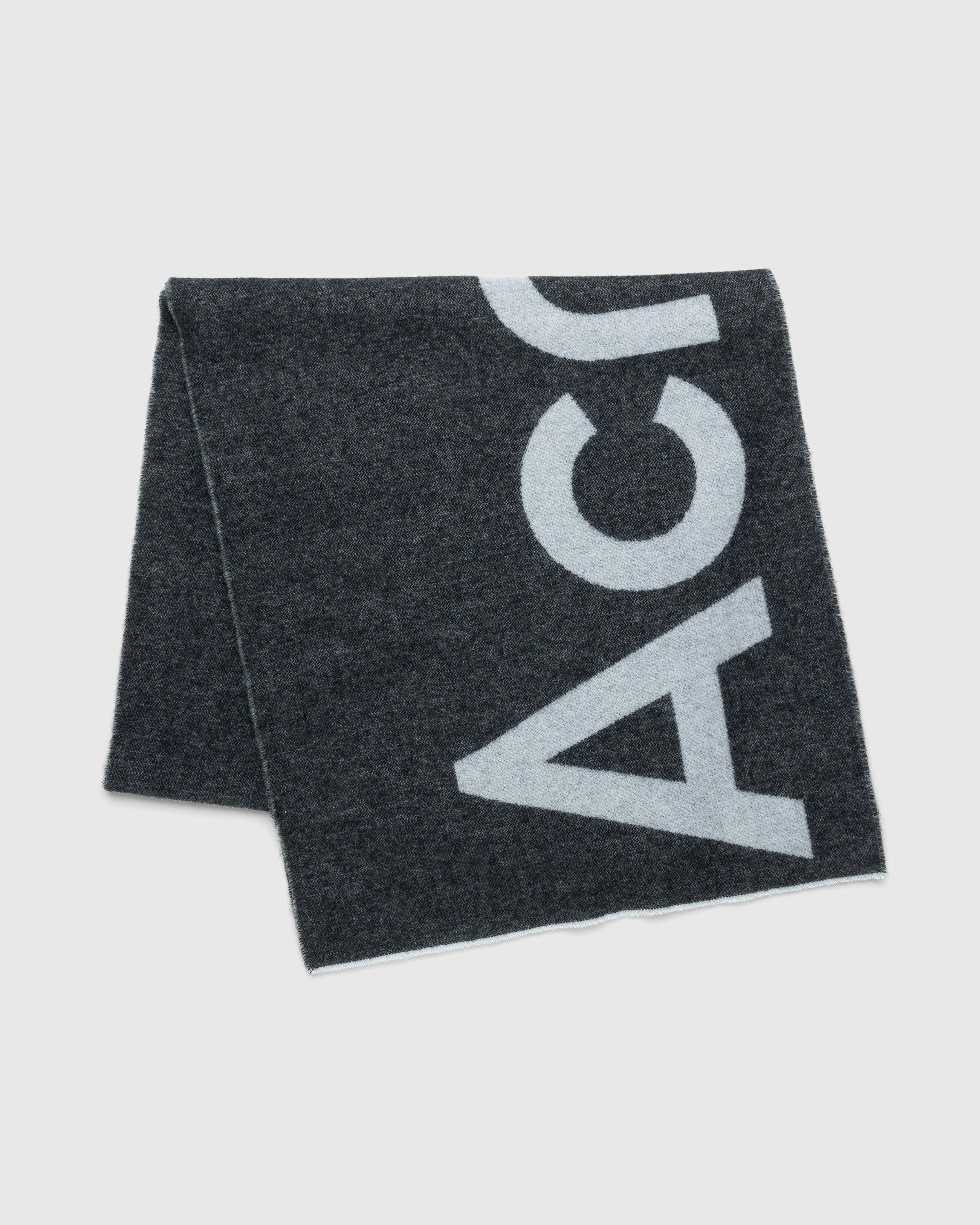 Acne Studios – Logo Scarf Grey | Highsnobiety Shop