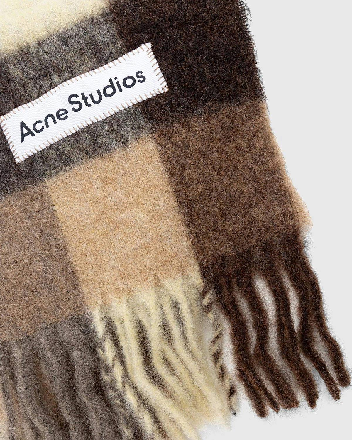Acne Studios – Valley Scarf Brown | Highsnobiety Shop