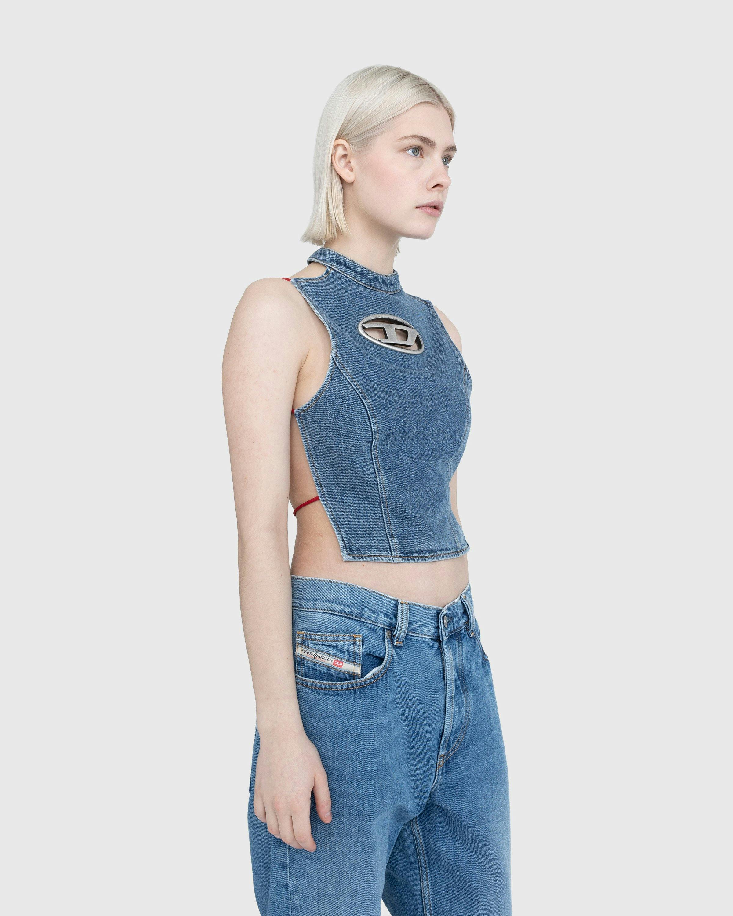 Diesel – De-Thea-Fringes Top Blue | Highsnobiety Shop