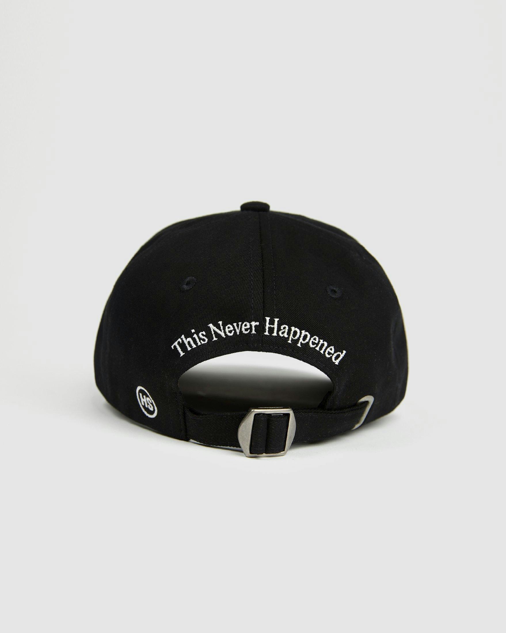 Highsnobiety – This Never Happened 2020 Cap Black | Highsnobiety Shop