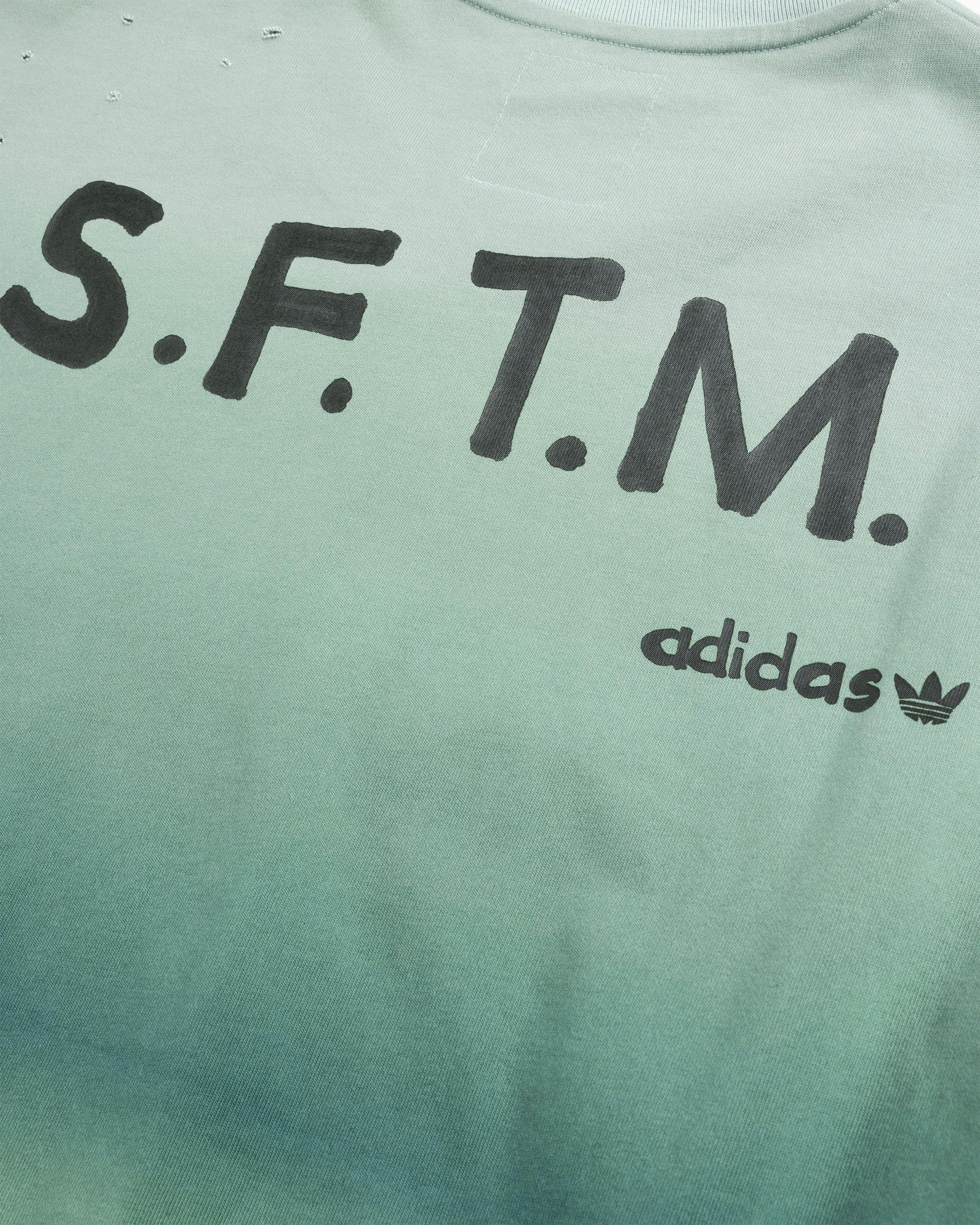 Song For The Mute x Adidas – SFTM Tee Hazy Green | Highsnobiety Shop