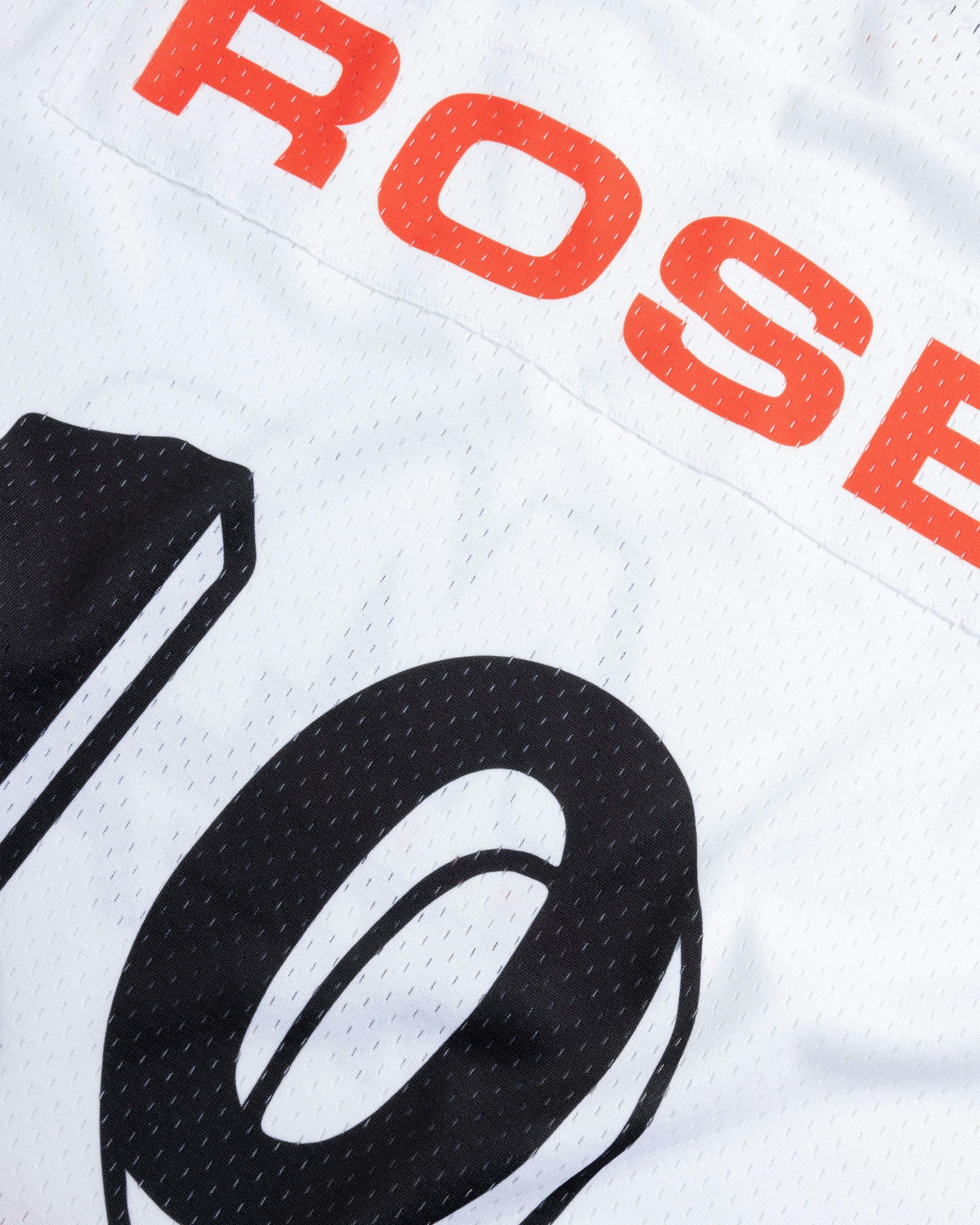 Martine Rose – Oversized Football Top White / Red | Highsnobiety Shop