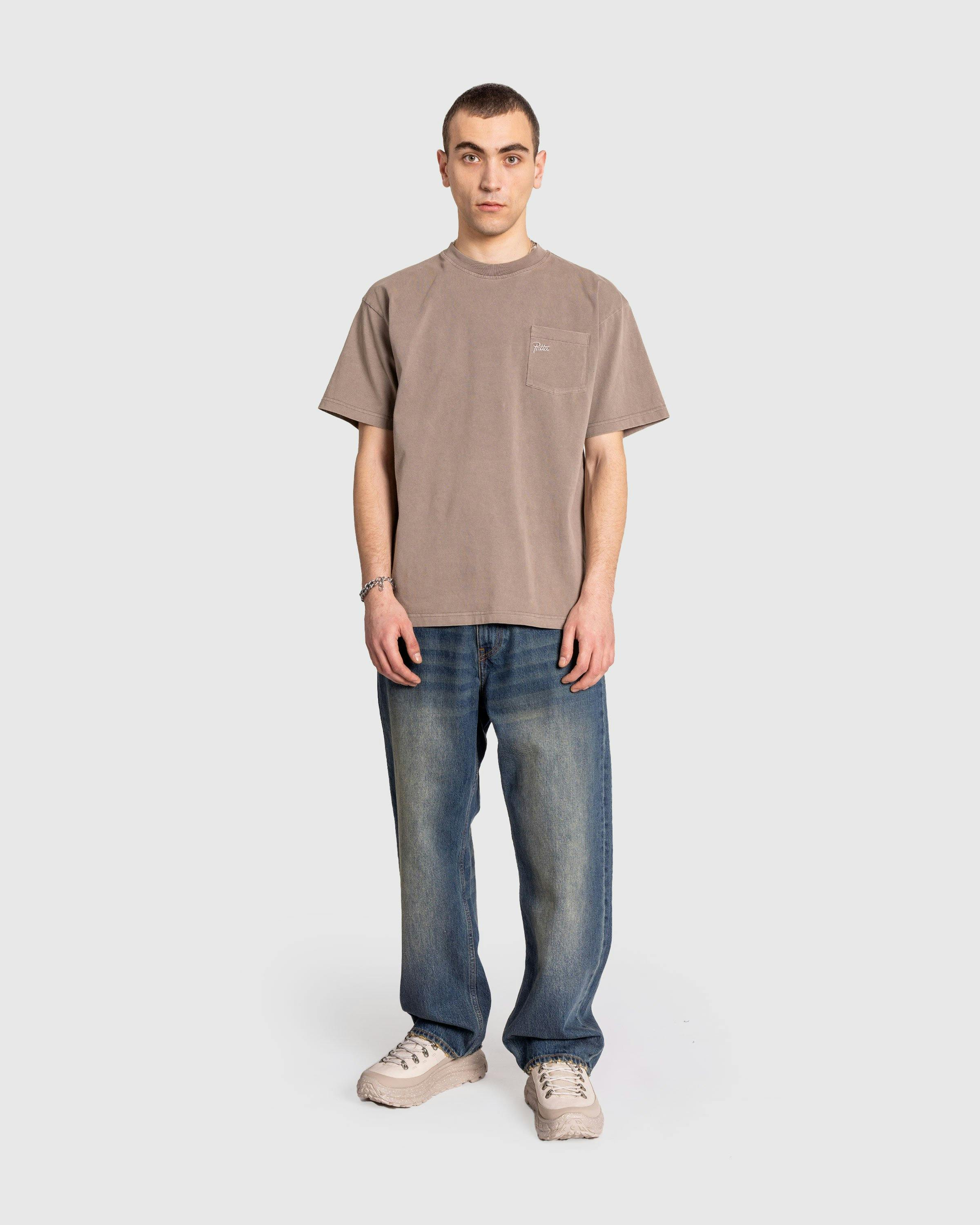 Patta – Basic Pocket T-Shirt Driftwood | Highsnobiety Shop