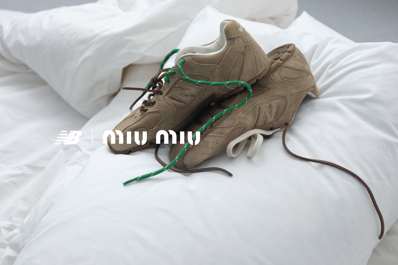 Miu Miu's New Balance 530 Sneaker Drops in Crisp Colorways