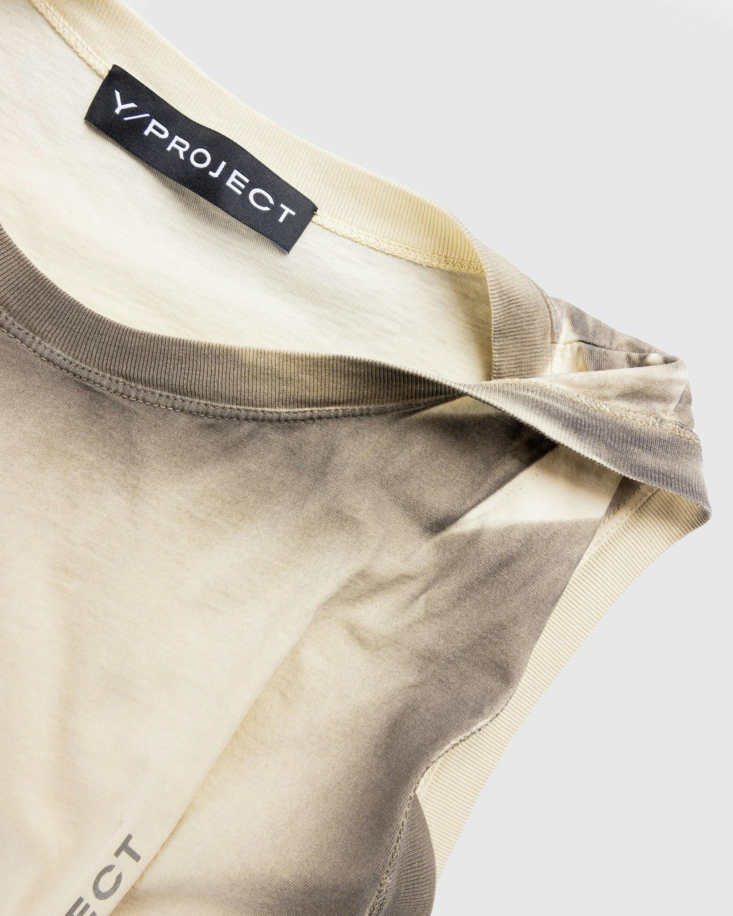 Y/Project – Twisted Shoulder Tank Top Beige Spray | Highsnobiety Shop