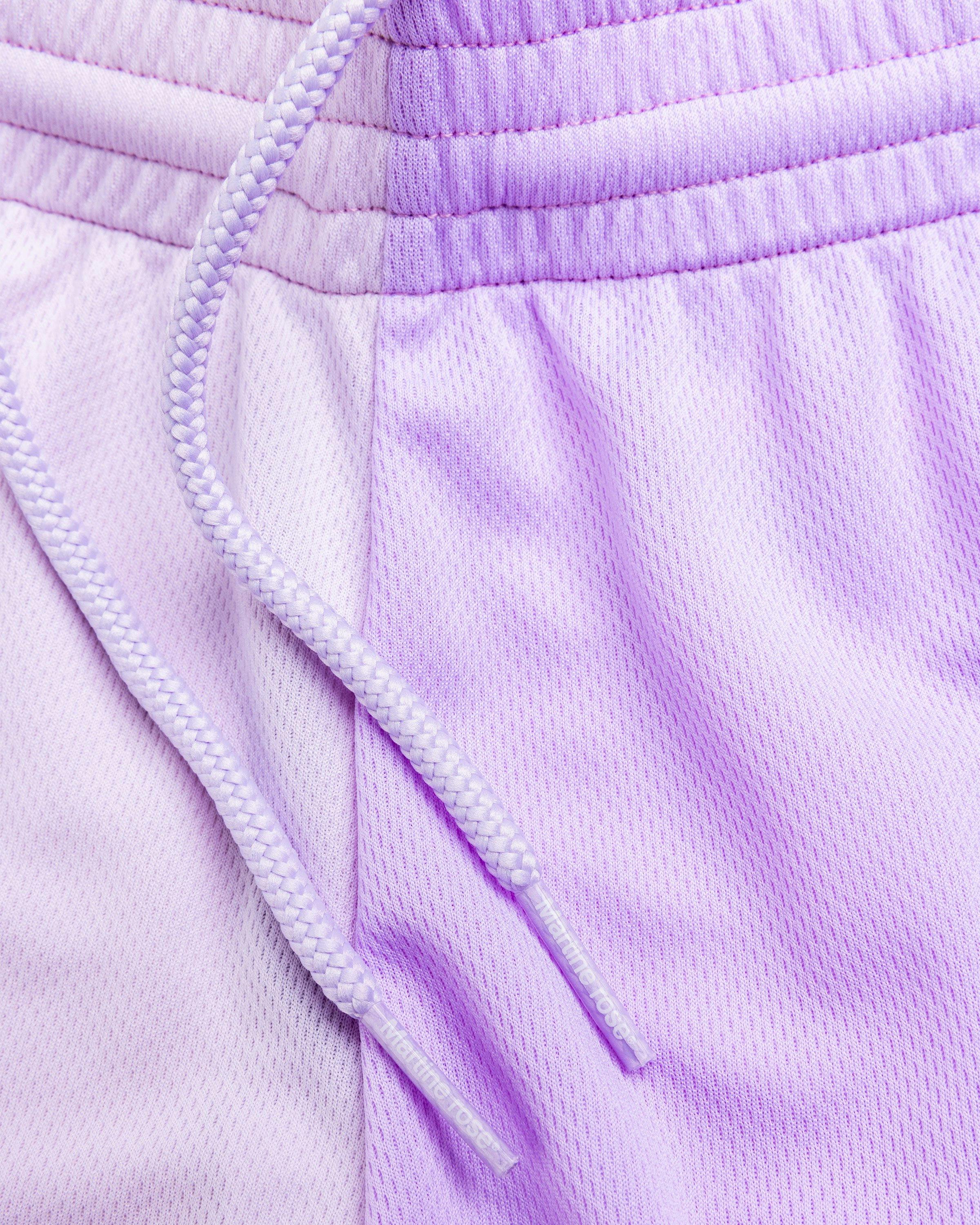 Martine Rose – Half And Half Football Short Lilac | Highsnobiety Shop