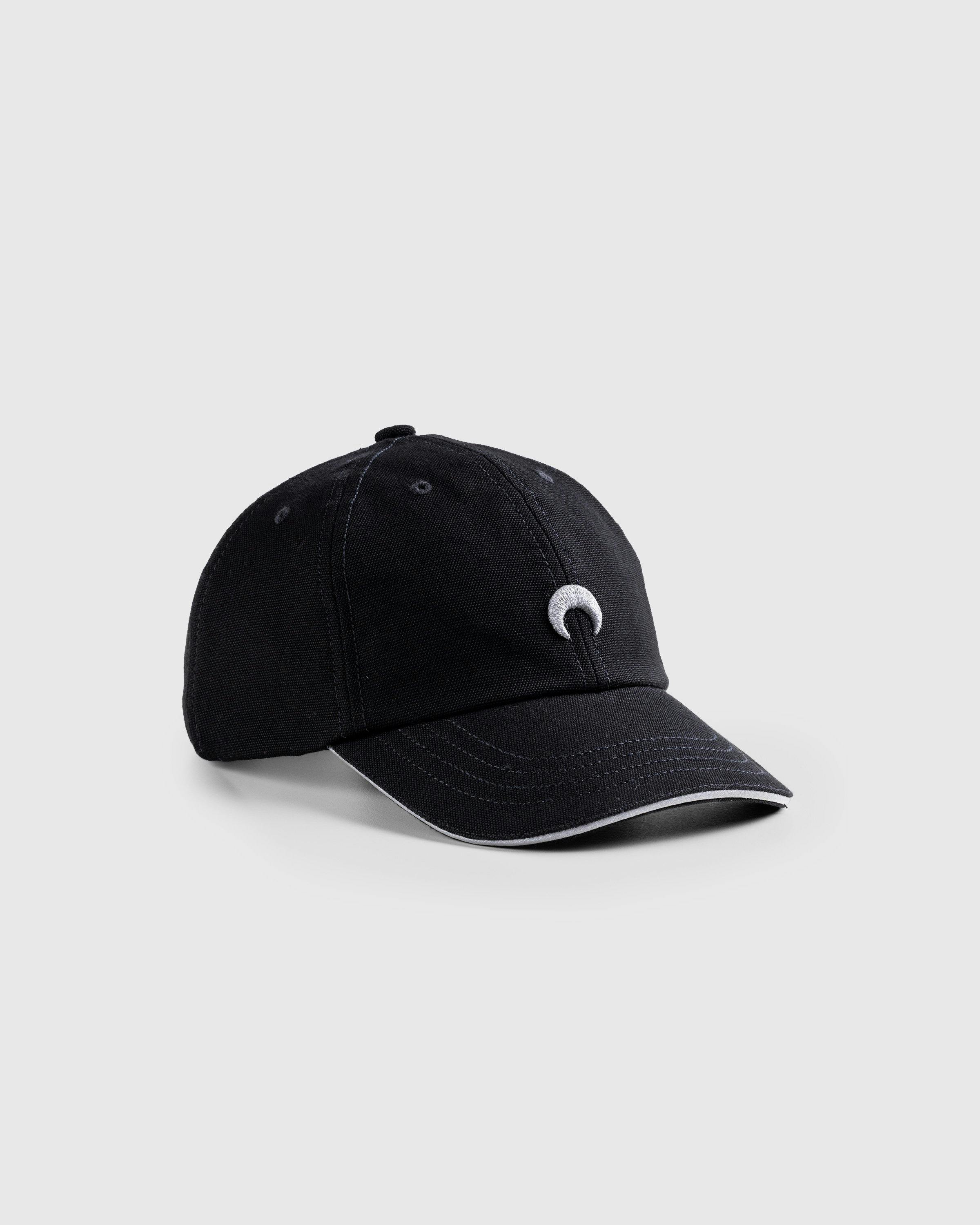 Marine Serre – Canvas Baseball Cap Black | Highsnobiety Shop