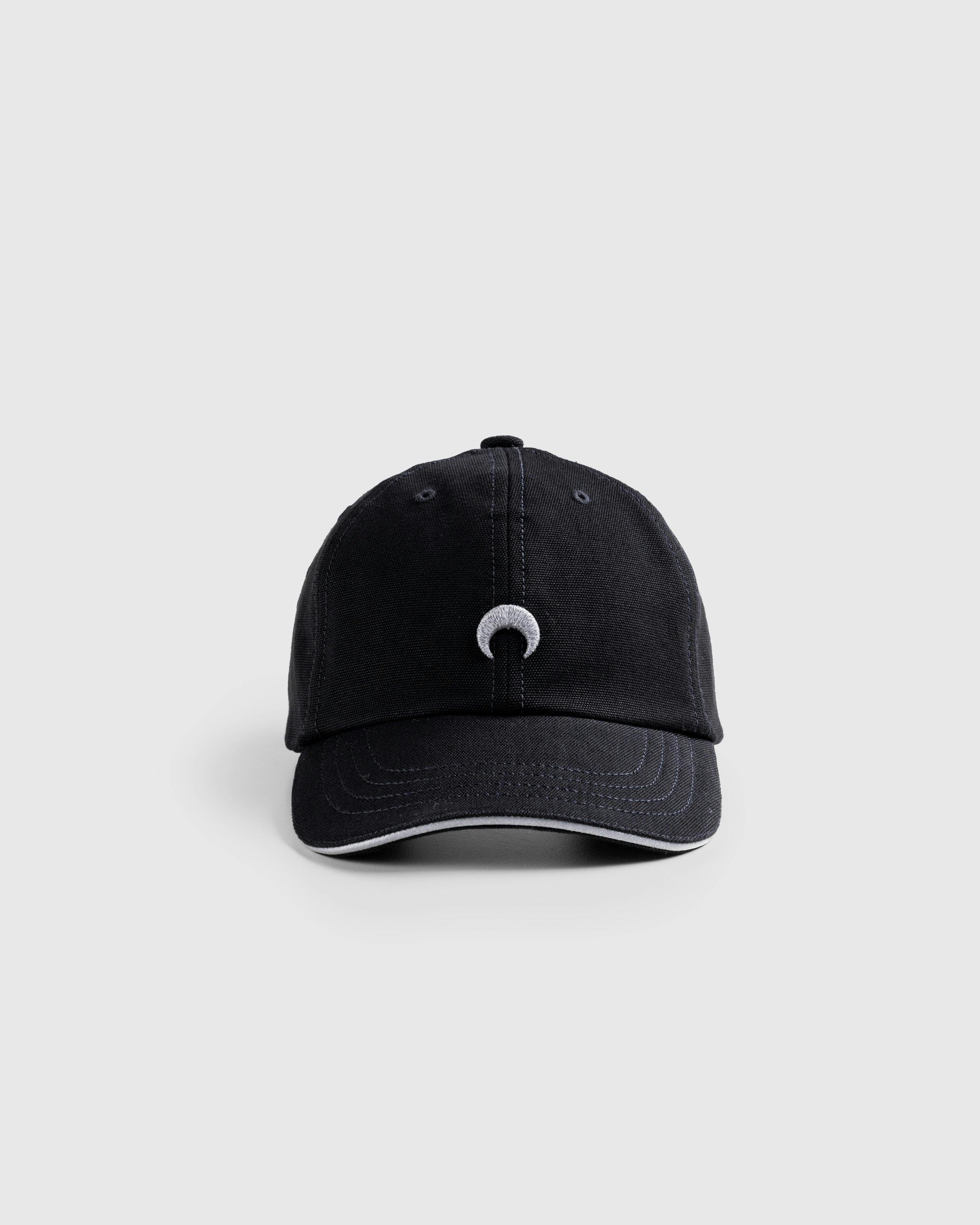 Marine Serre – Canvas Baseball Cap Black | Highsnobiety Shop