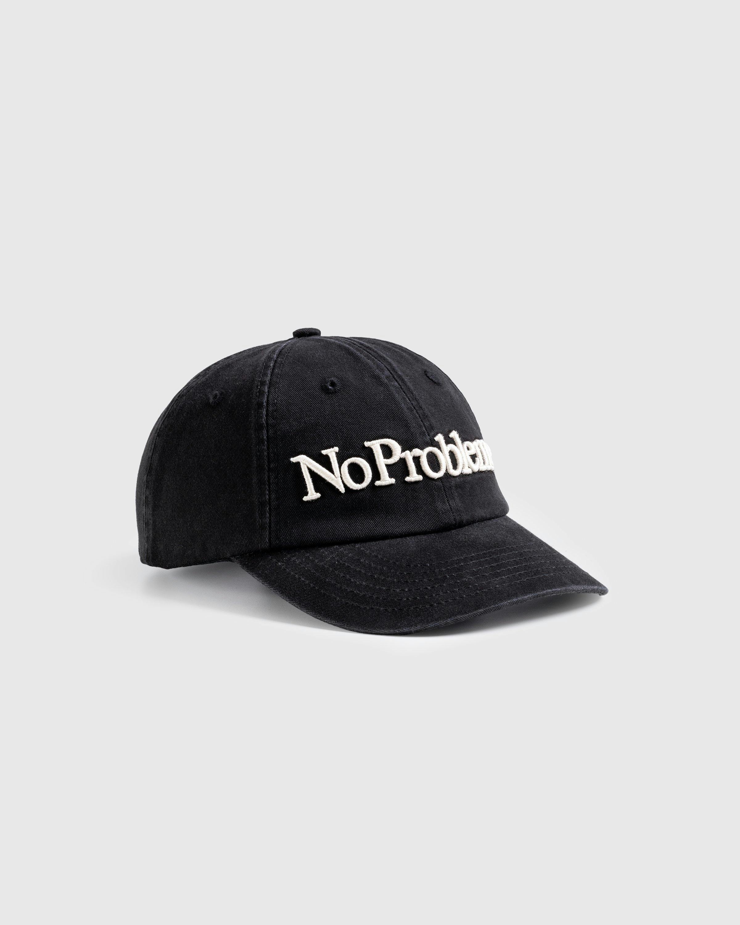Aries – No Problemo Cap Black | Highsnobiety Shop