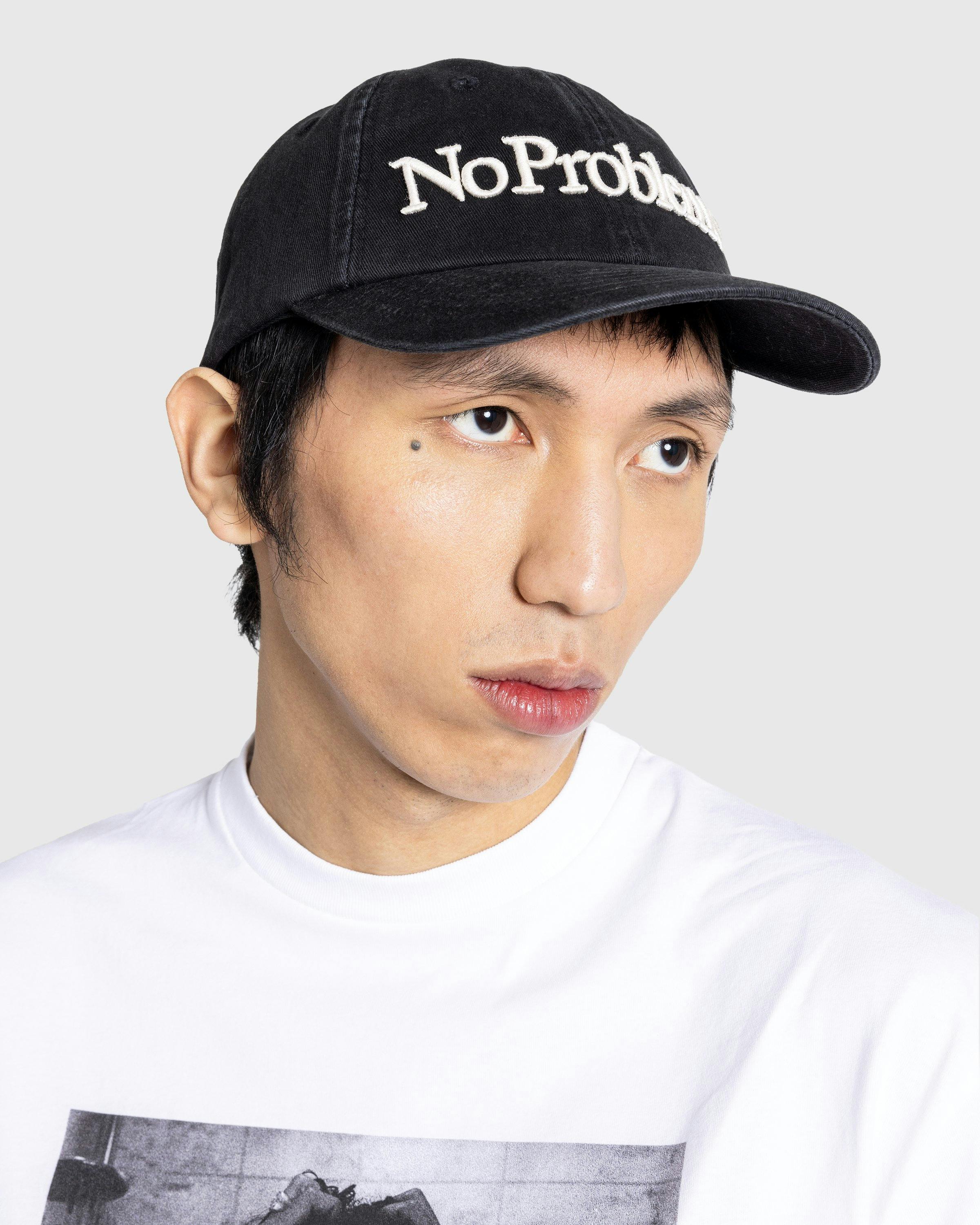 Aries – No Problemo Cap Black | Highsnobiety Shop