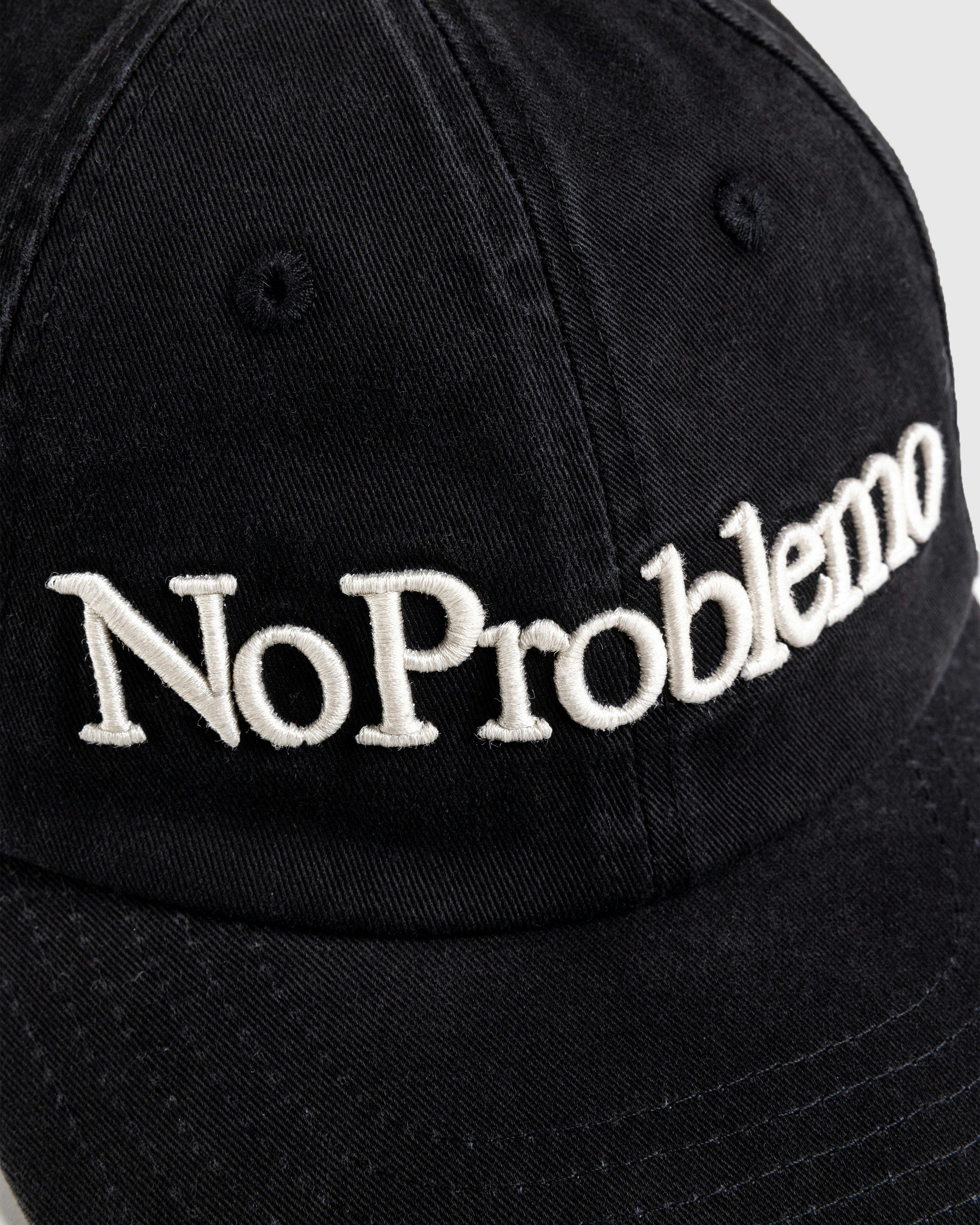 Aries – No Problemo Cap Black | Highsnobiety Shop