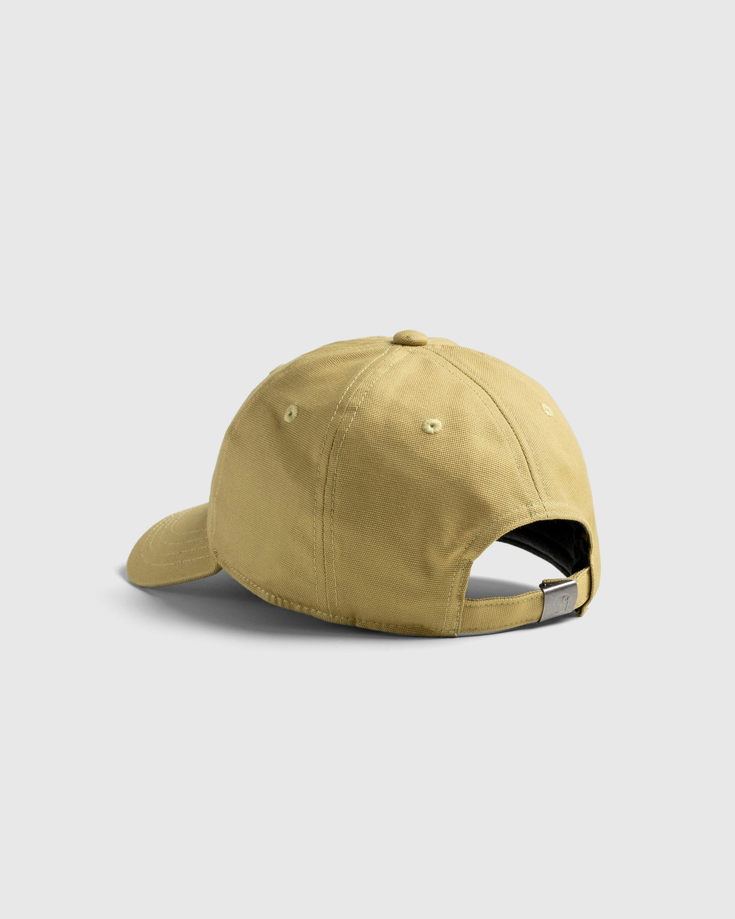 Carhartt WIP – Canvas Script Cap Agate/White | Highsnobiety Shop