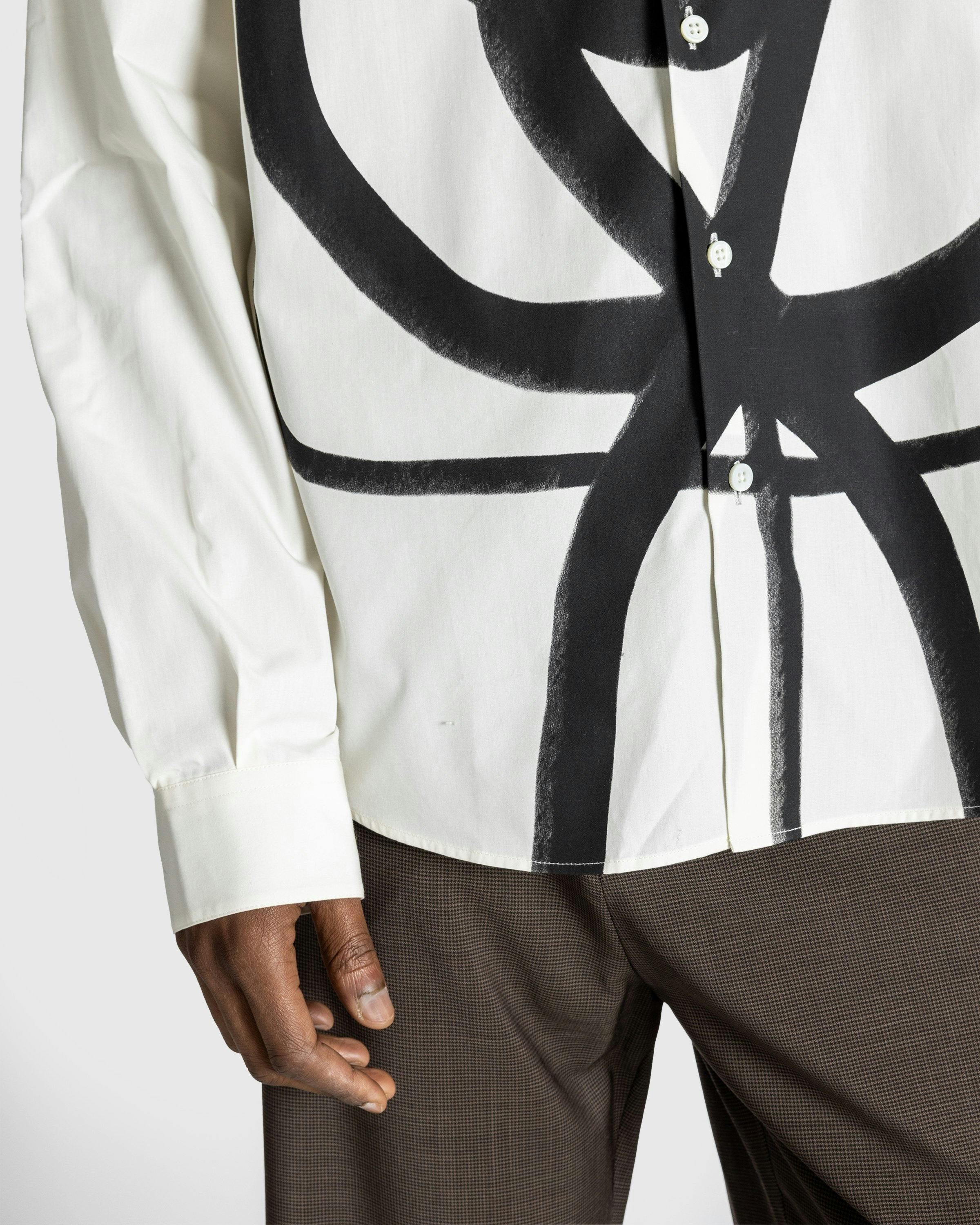 JACQUEMUS – La Chemise Simon Black Beige Spiraleman | Highsnobiety Shop