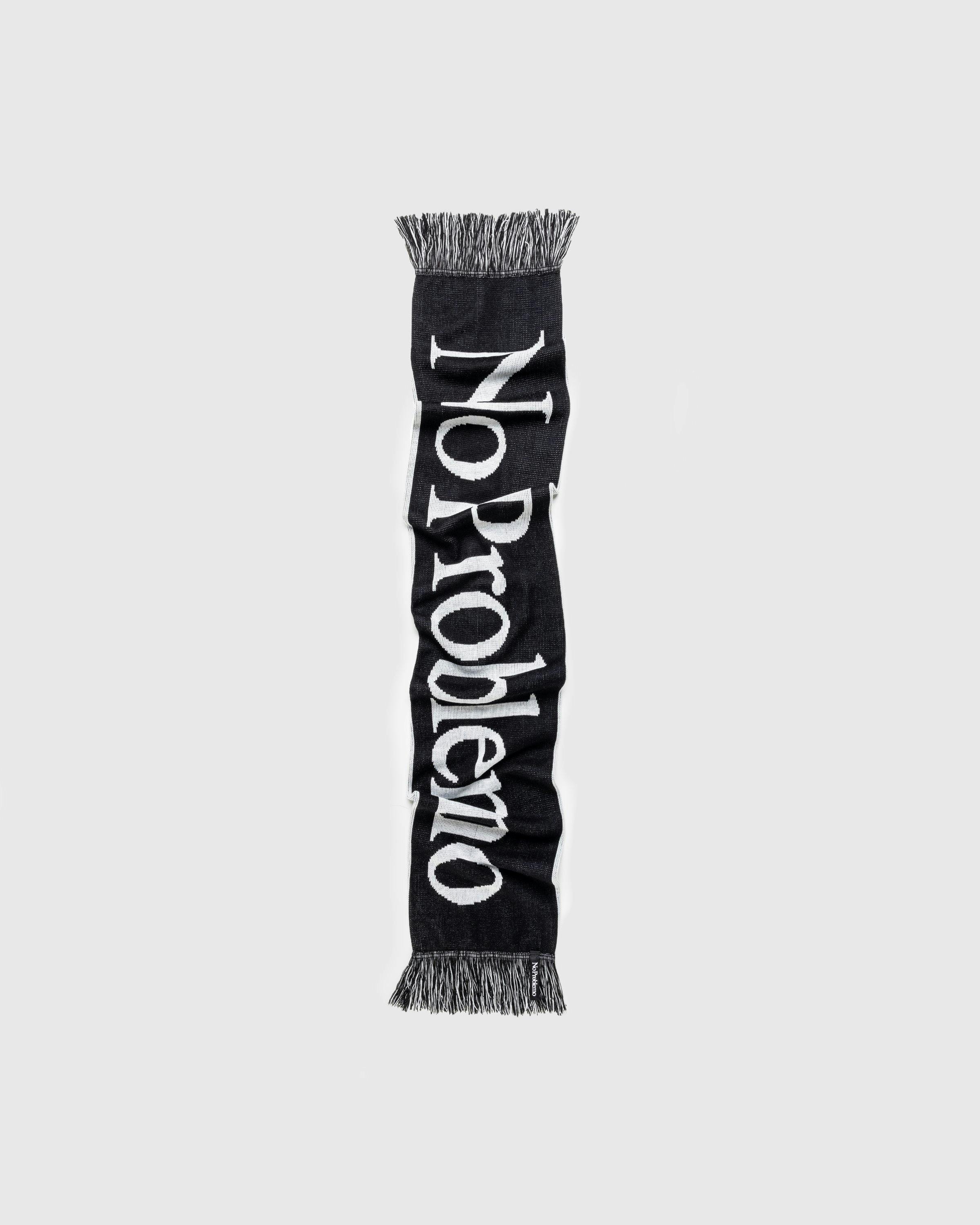 Aries – No Problemo Scarf Black | Highsnobiety Shop