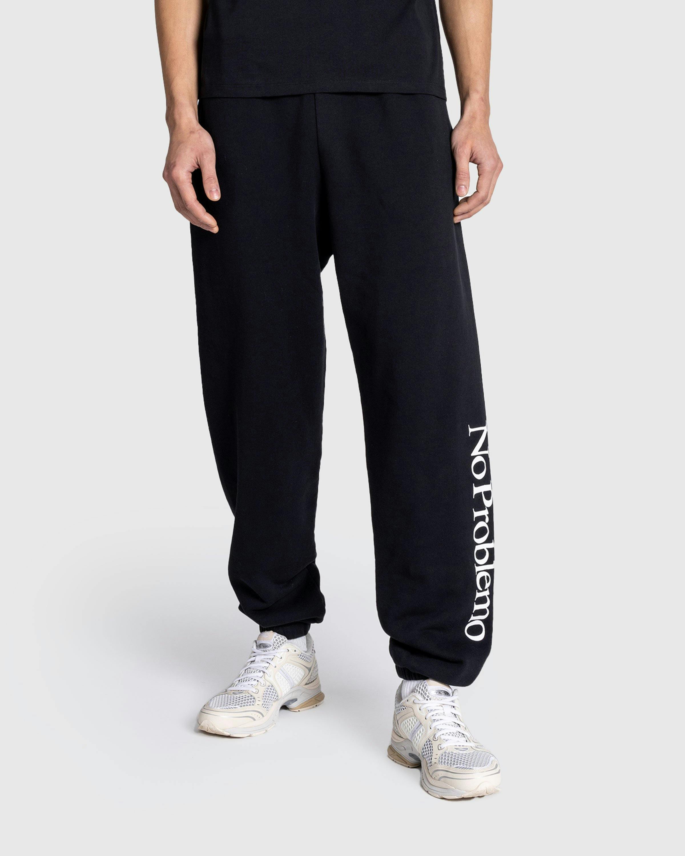 Aries – No Problemo Sweatpant Black | Highsnobiety Shop