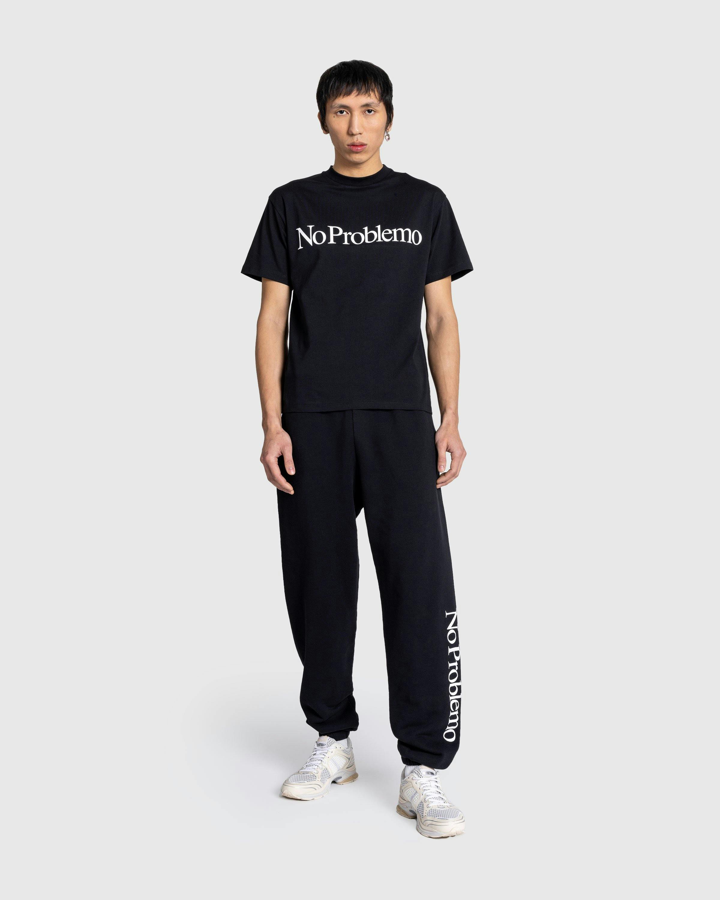 Aries – No Problemo Sweatpant Black | Highsnobiety Shop