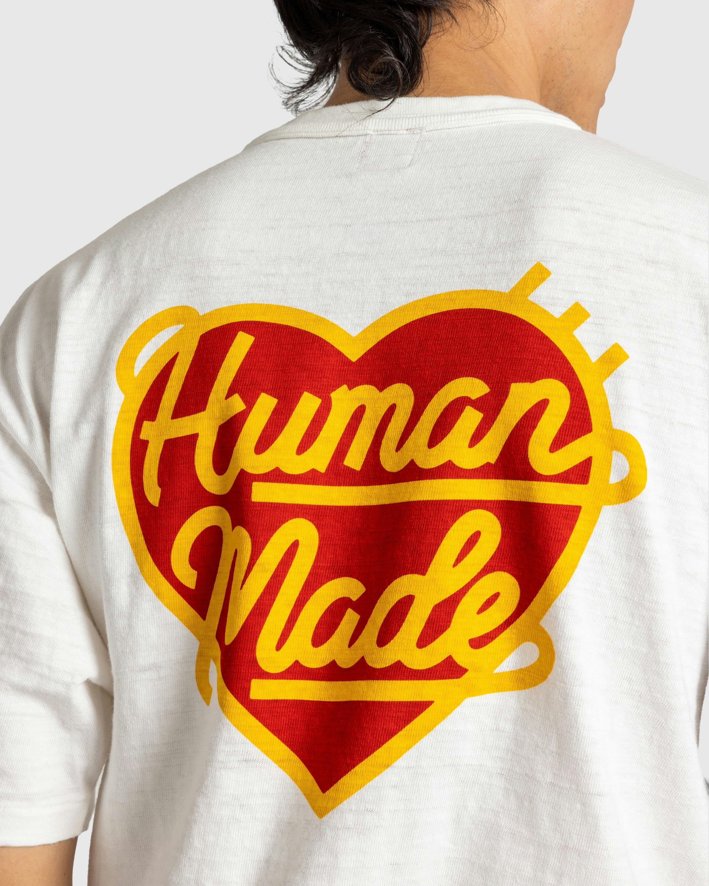 Human Made – Heart Badge T-Shirt White | Highsnobiety Shop