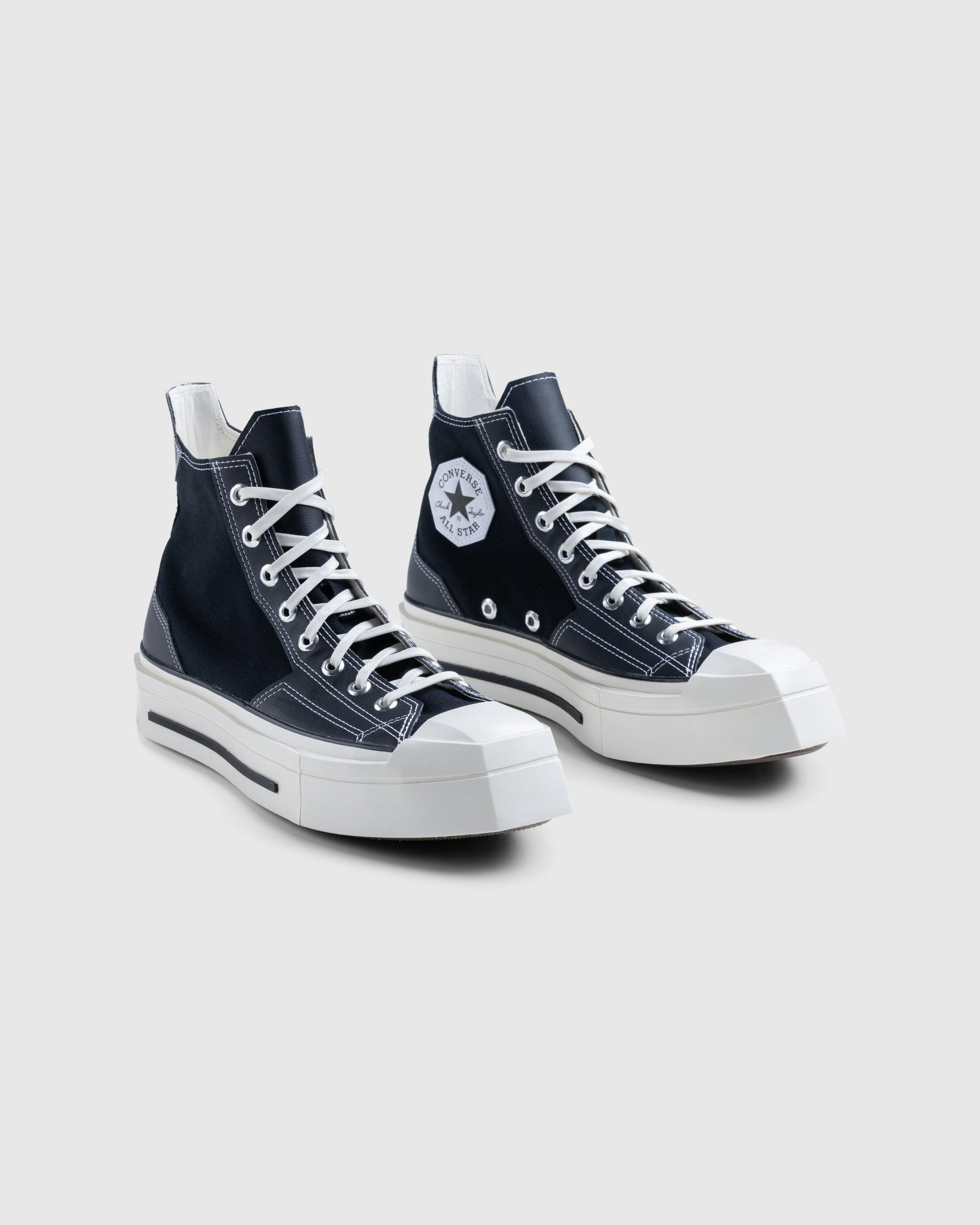 Converse – Chuck 70 De Luxe Squared Hi Black/Black/Egret | Highsnobiety ...
