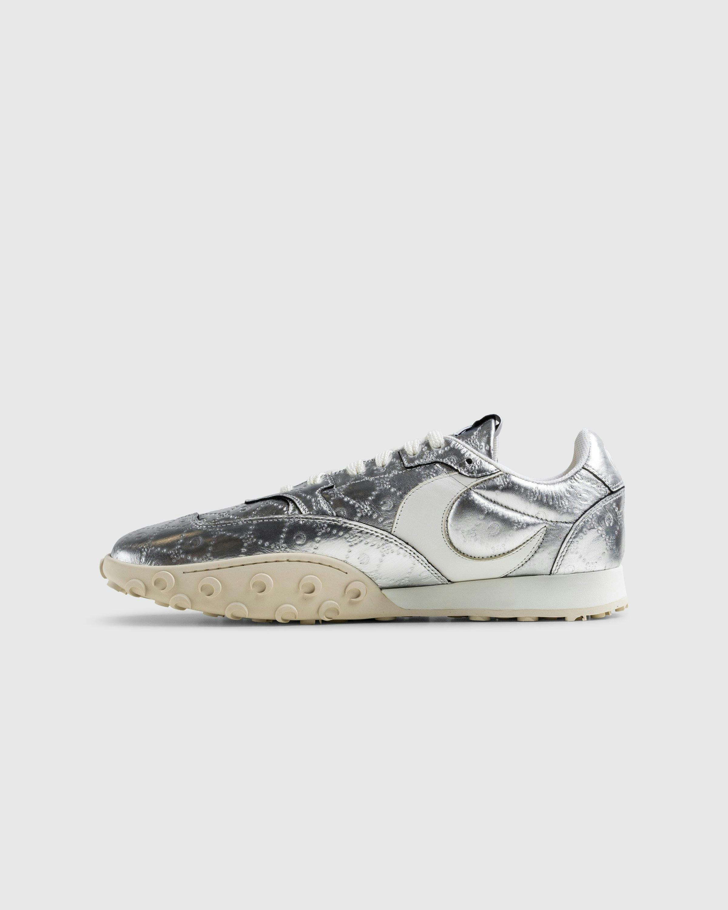 Marine Serre – Laminated Leather MS Rise Silver | Highsnobiety Shop