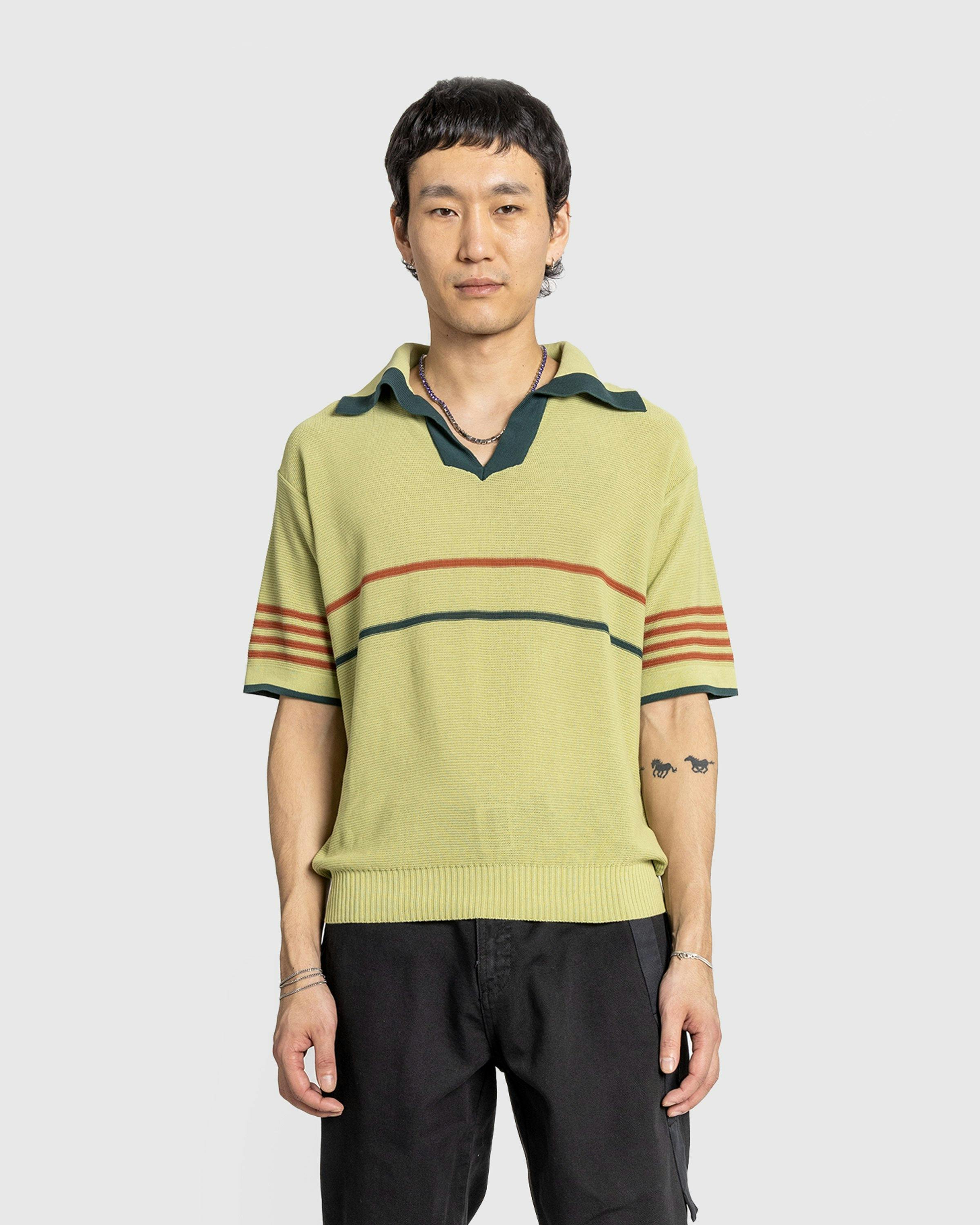 Bode – Palmer Polo Mint | Highsnobiety Shop